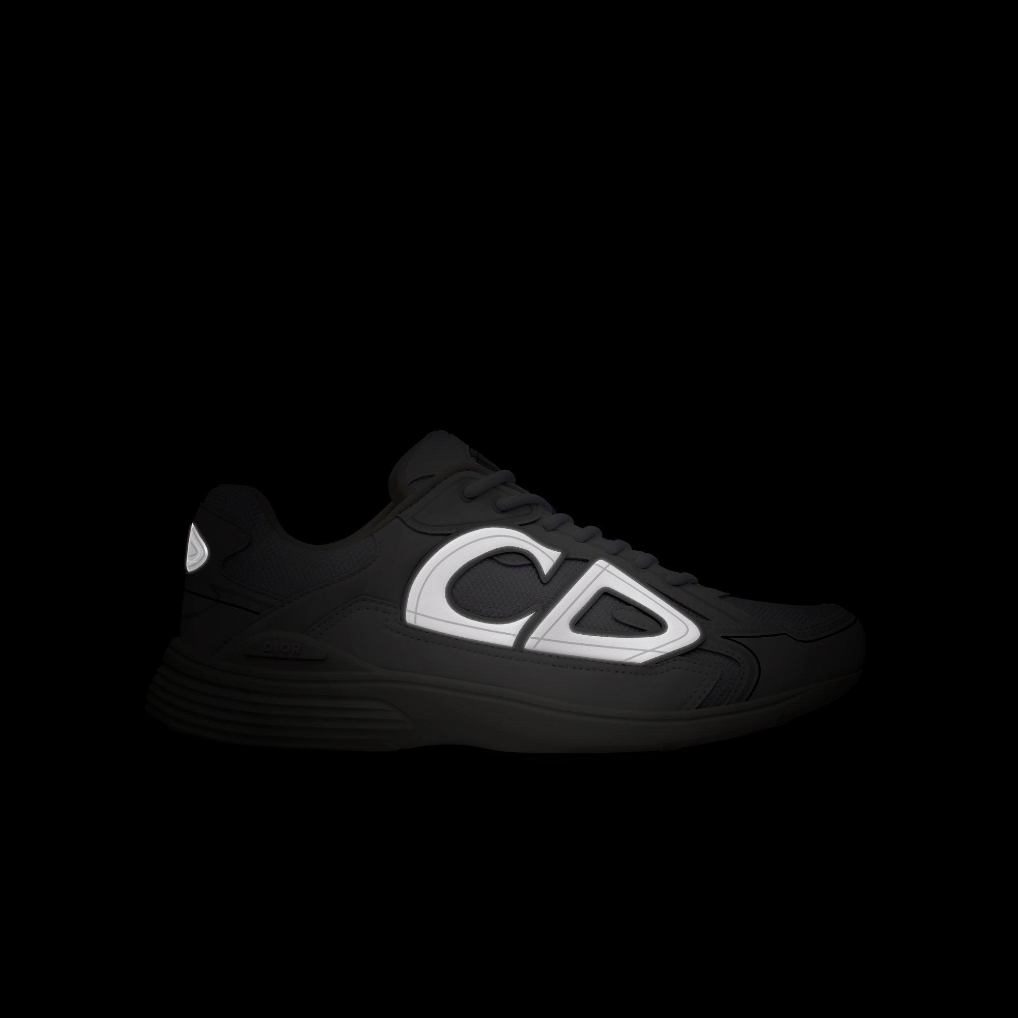 B30 Countdown Sneaker White Mesh and White Technical Fabric | DIOR