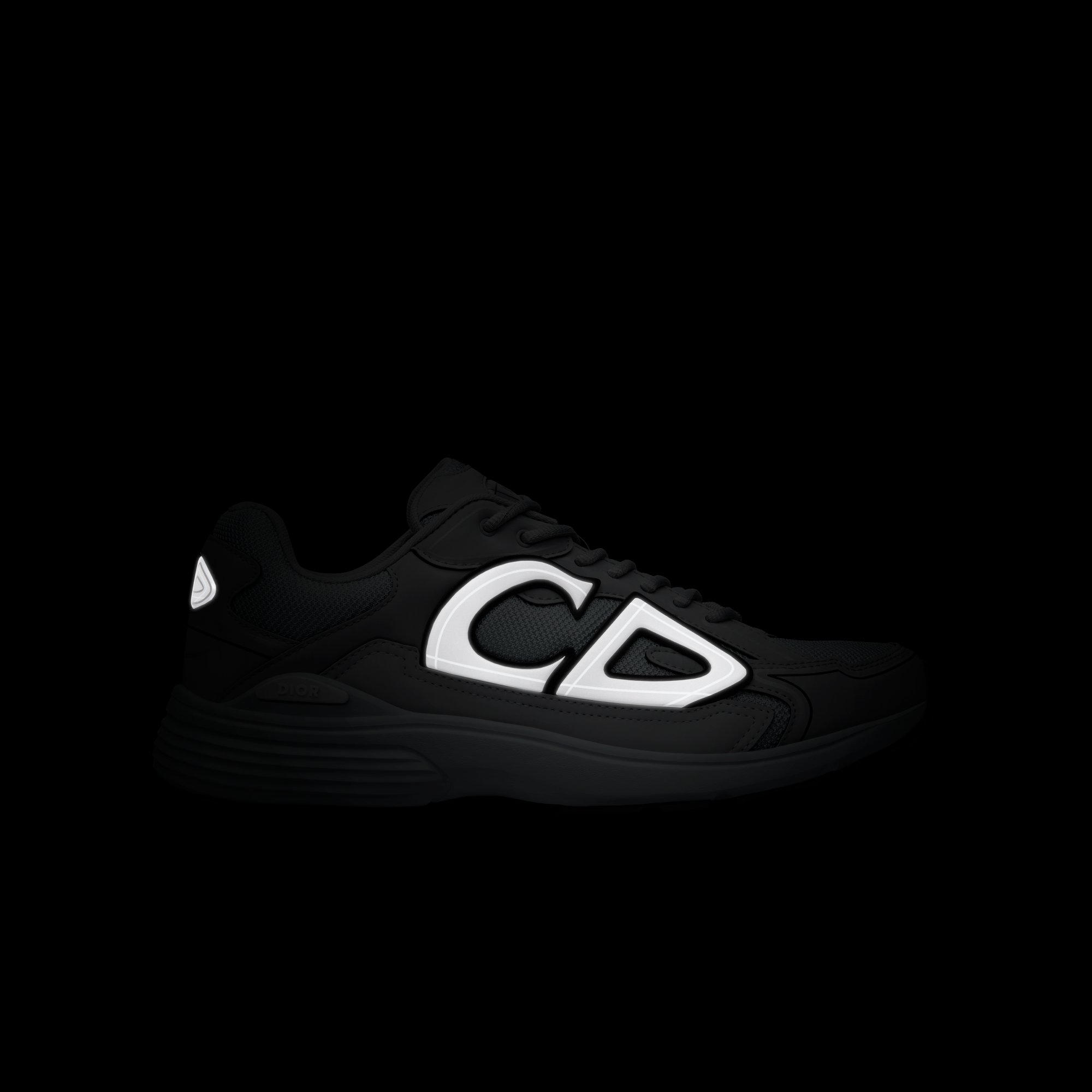 B30 Countdown Sneaker Dior Gray Mesh and Dior Gray Technical Fabric | DIOR