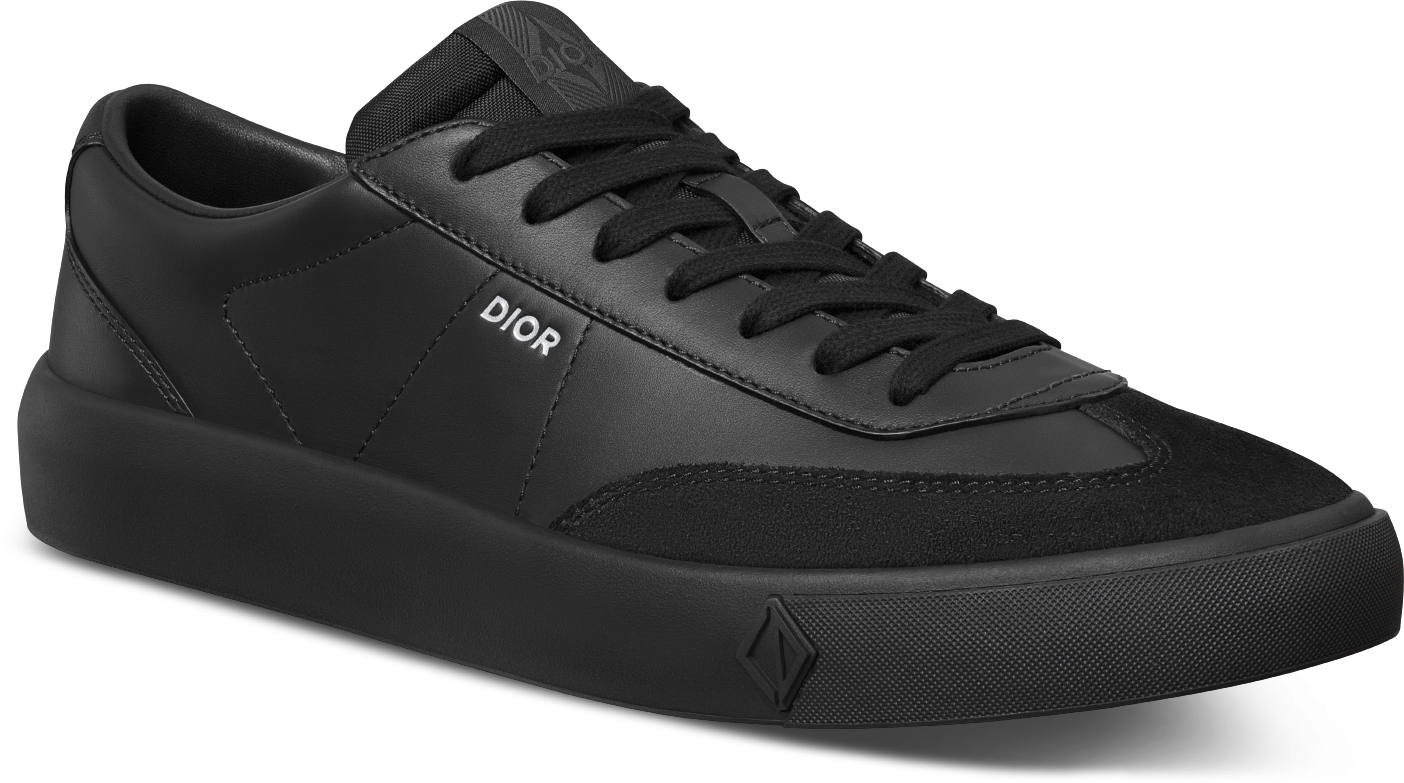B101 Sneaker Black Smooth Calfskin and Nubuck | DIOR