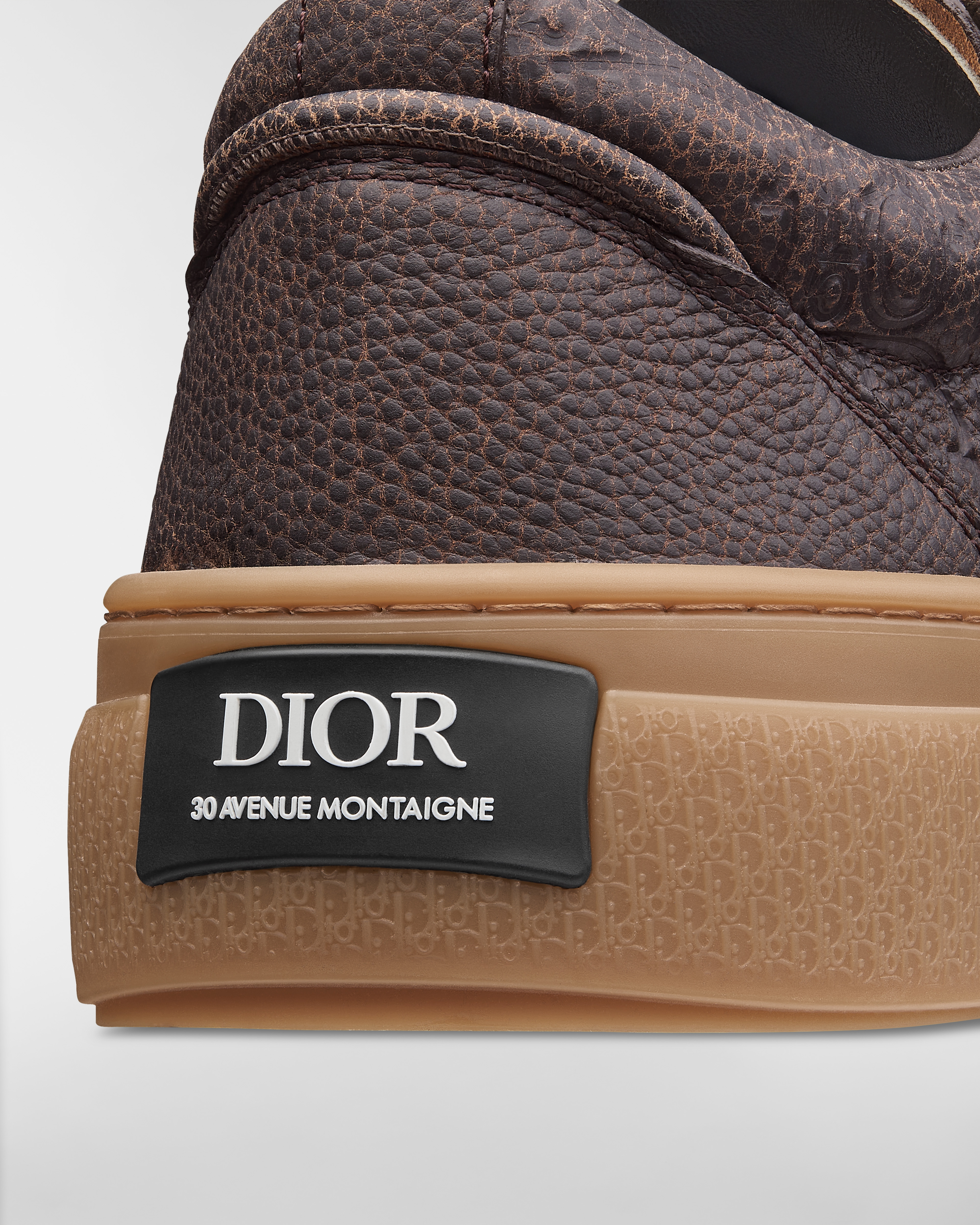 B33 Spin-sneaker Bruin generfd kalfsleer en bruin Dior Gravity Vintage ...