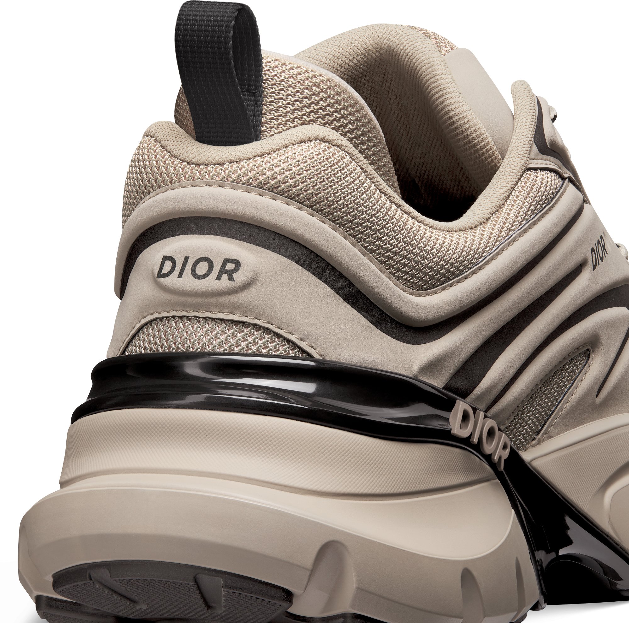 Сникеры B44 Blade Сетка бежевого цвета и техническая ткань бежевого цвета | DIOR