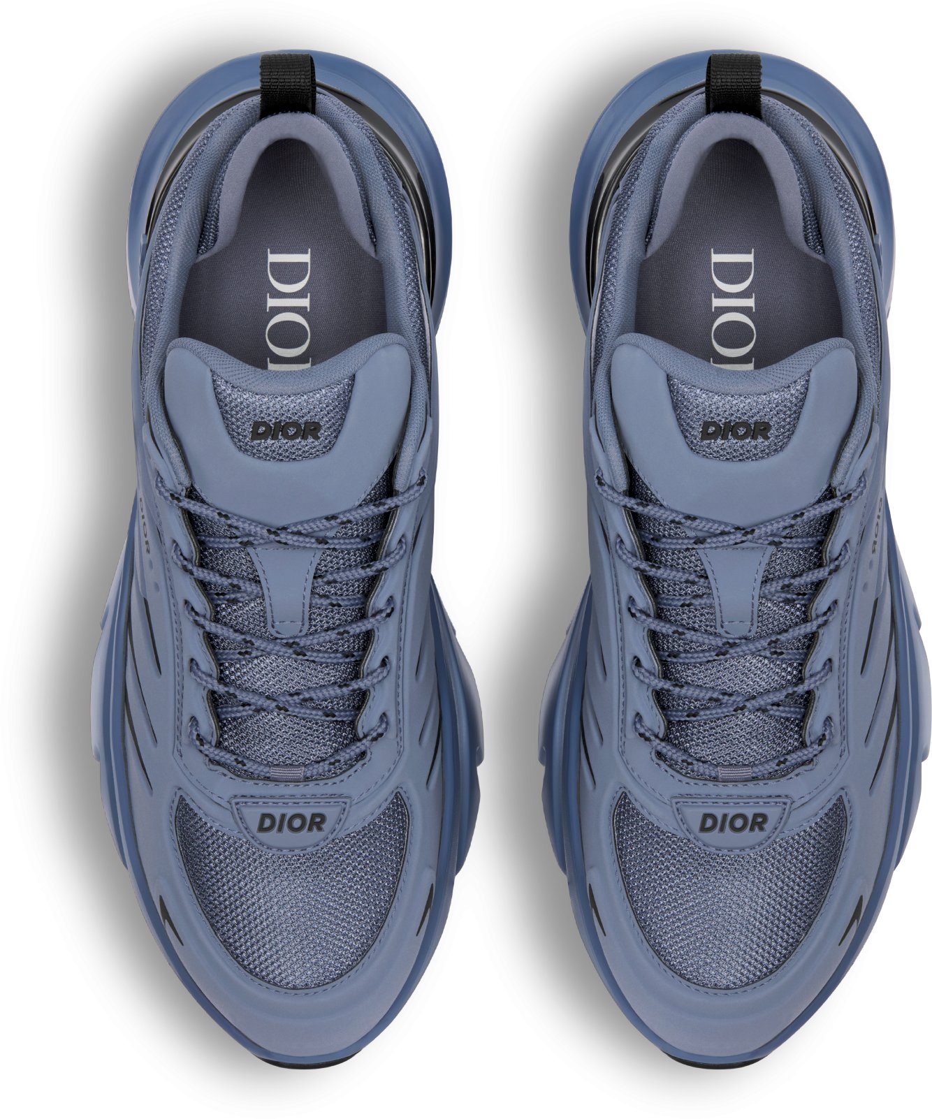 Sneaker B44 Blade Mesh tecnico e tessuto tecnico blu | DIOR