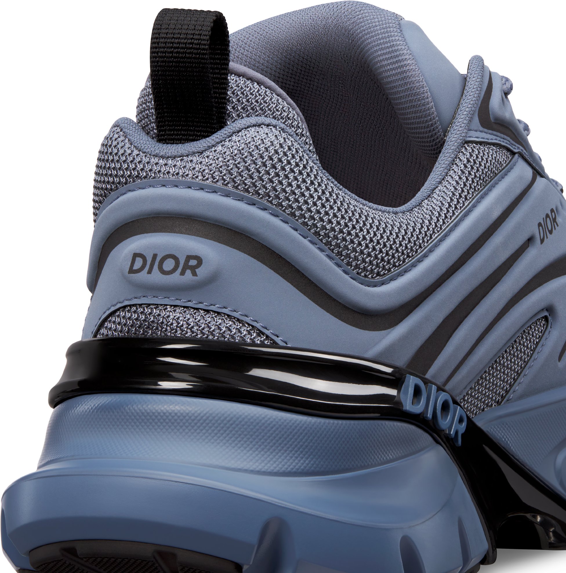 Sneaker B44 Blade Tela técnica azul e tecido técnico azul | DIOR