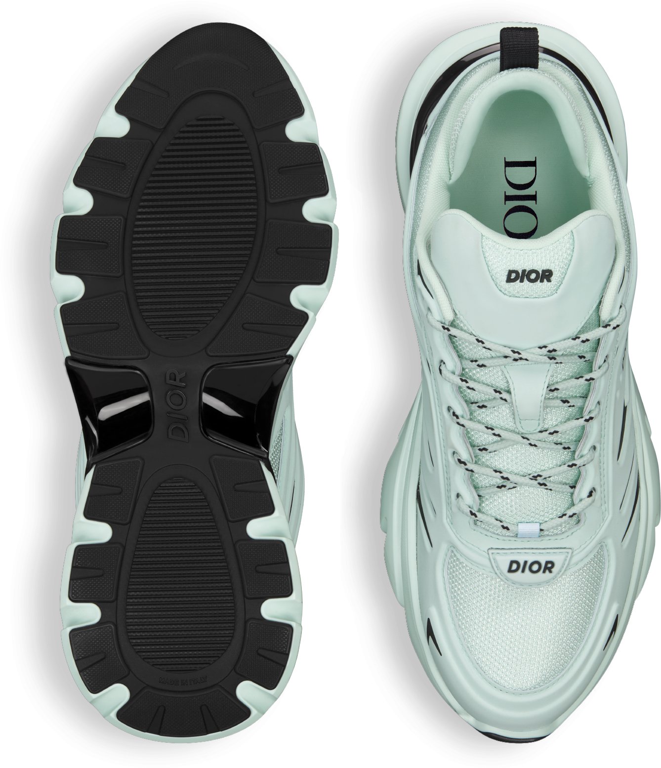 B44 Blade Sneaker Funktionsmesh und Funktionsstoff in Hellgrün | DIOR