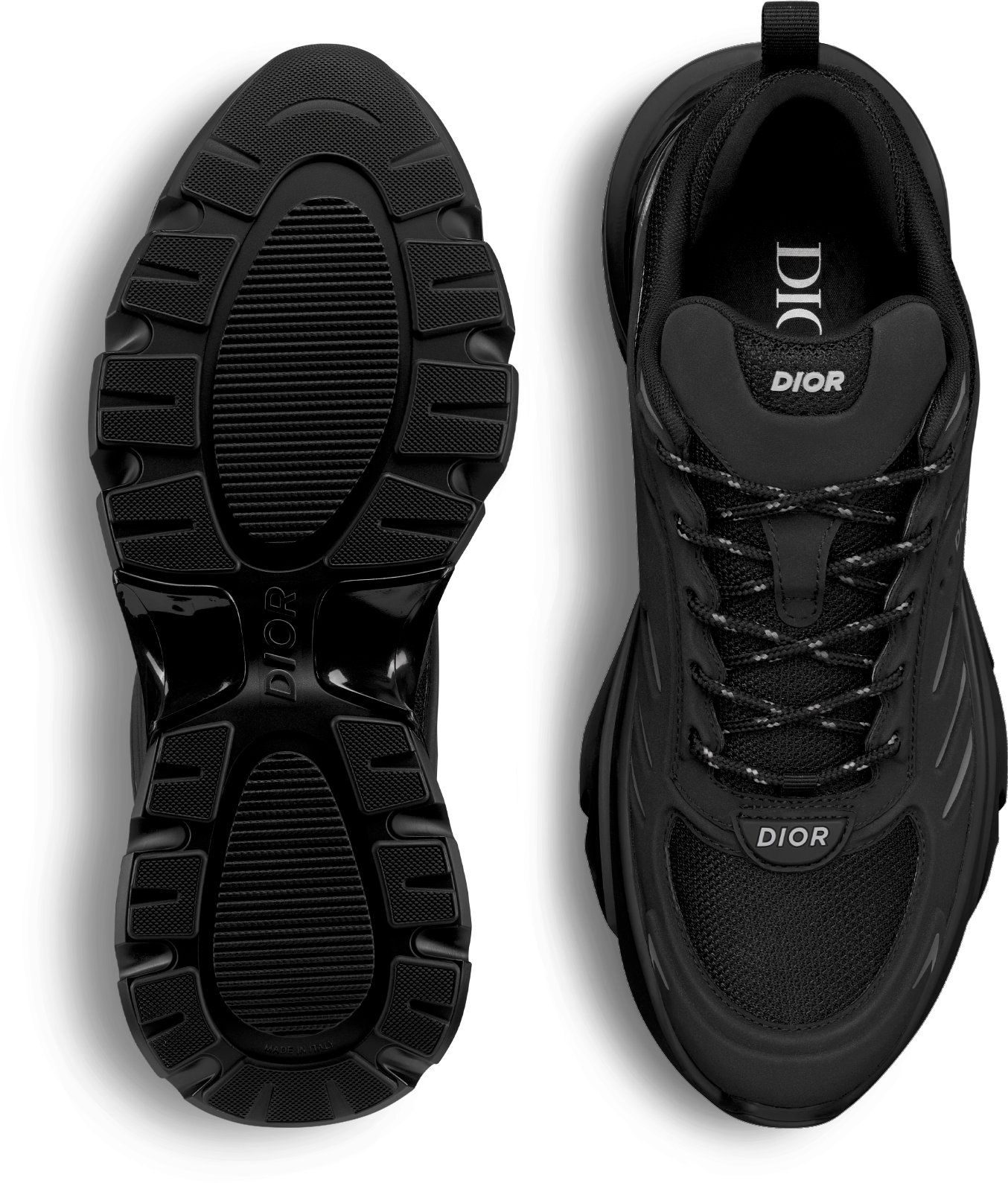 B44 Blade Sneaker Black Technical Mesh and Black Technical Fabric | DIOR