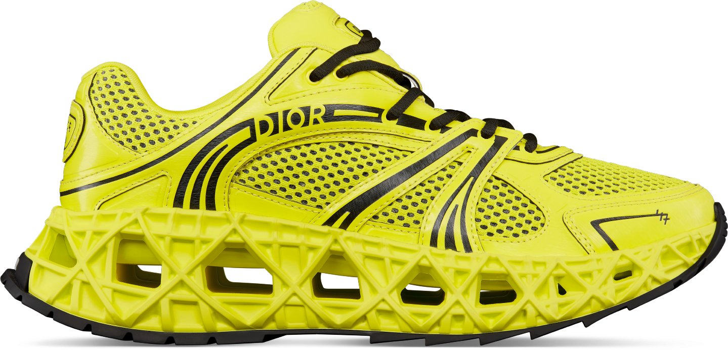 B35 NXXT Sneaker – LIMITED AND NUMBERED EDITION Yellow Technical Fabric ...