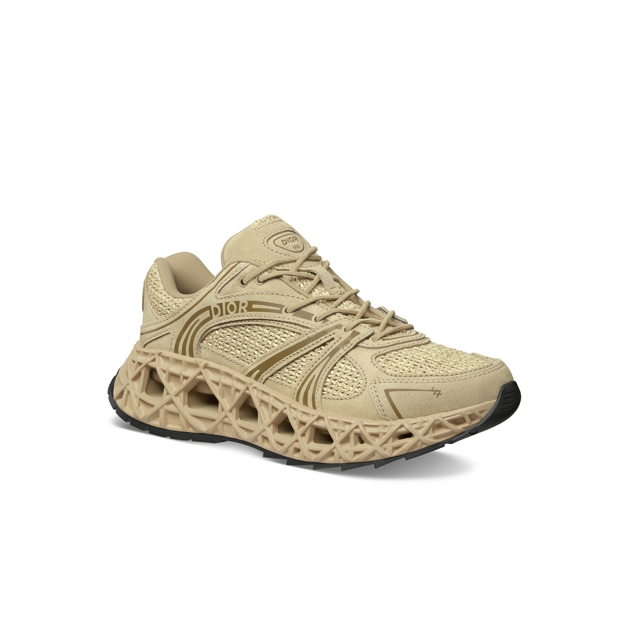 Sneaker B35 NXXT – ÉDITION LIMITÉE ET NUMÉROTÉE Suède beige et matière ...