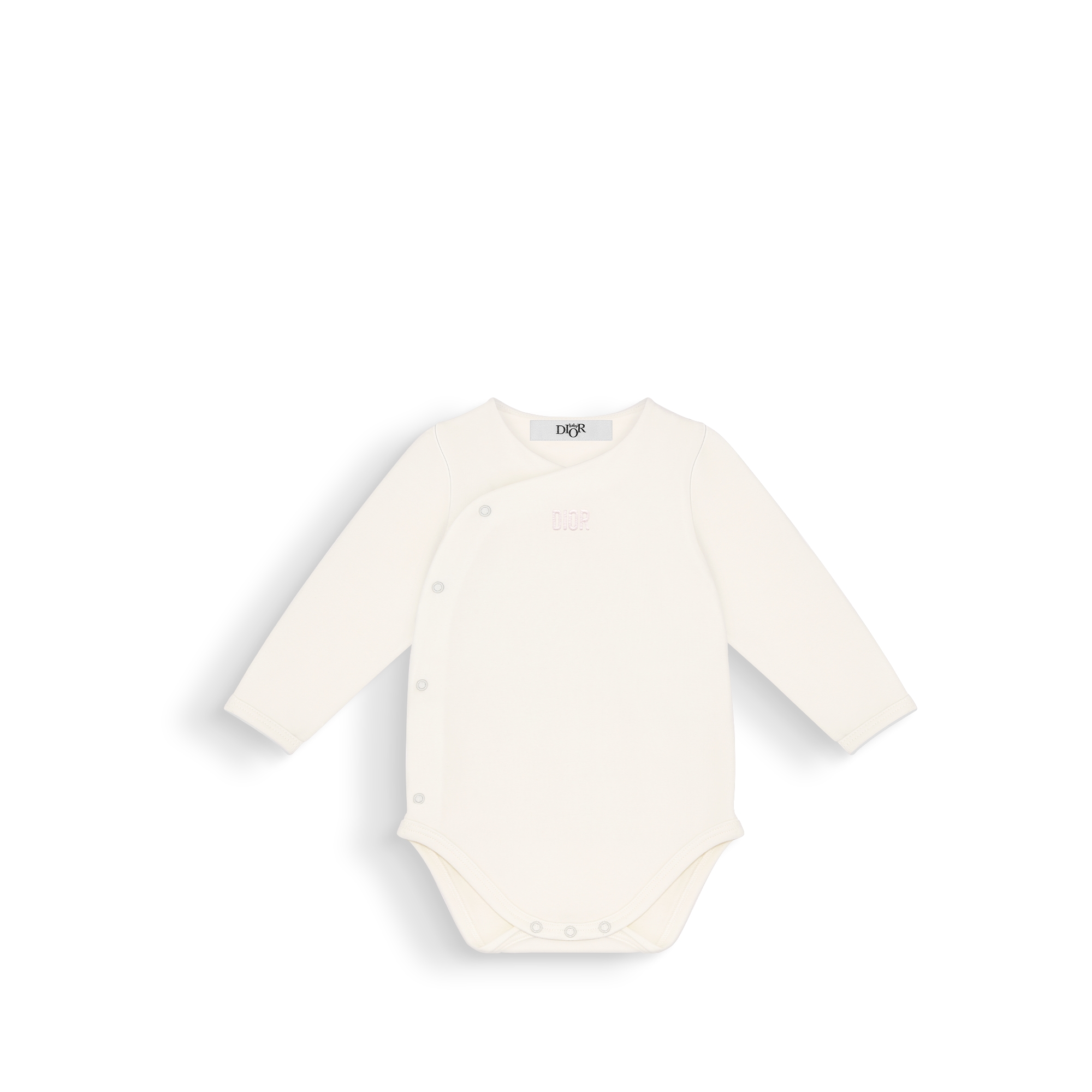 Set regalo con 3 tute intere a maniche lunghe Cotone interlock avorio ...