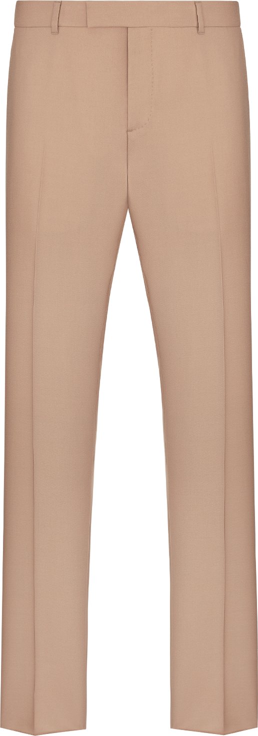 Dior Icons Pants Beige Cashmere and Silk Twill | DIOR