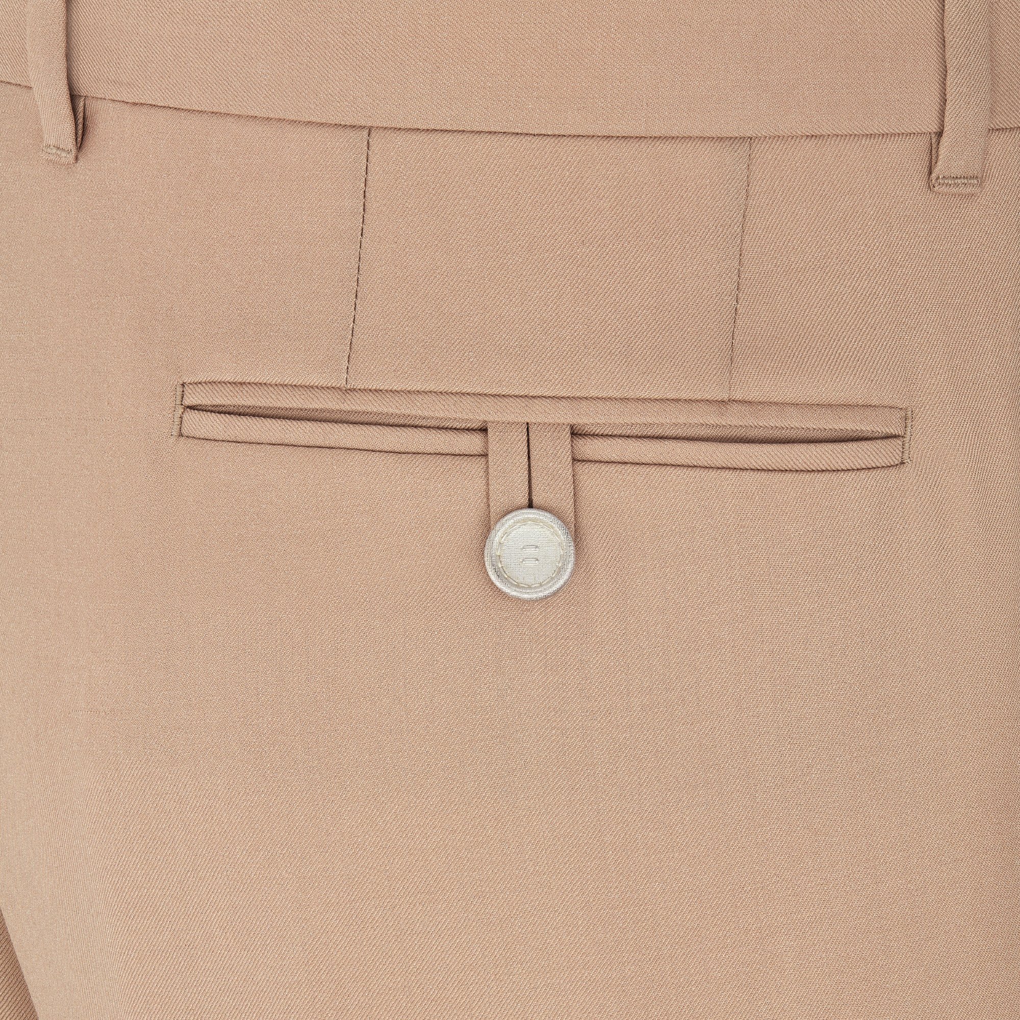 Dior Icons Pants Beige Cashmere and Silk Twill | DIOR