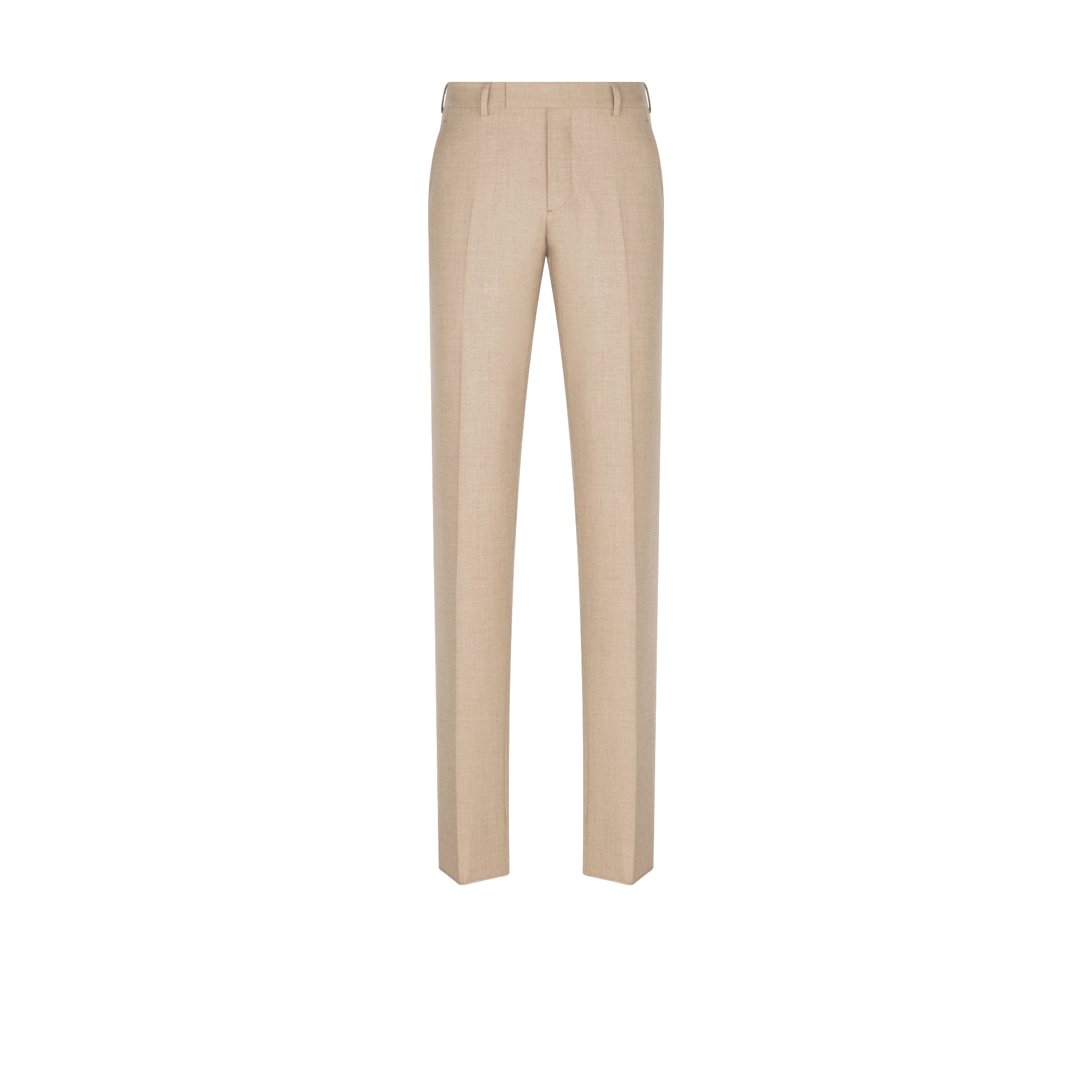 Dior Icons Pants Beige Cashmere-Blend Flannel | DIOR