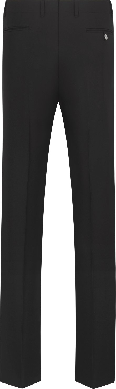 Dior Icons Pants Black Cashmere Flannel | DIOR