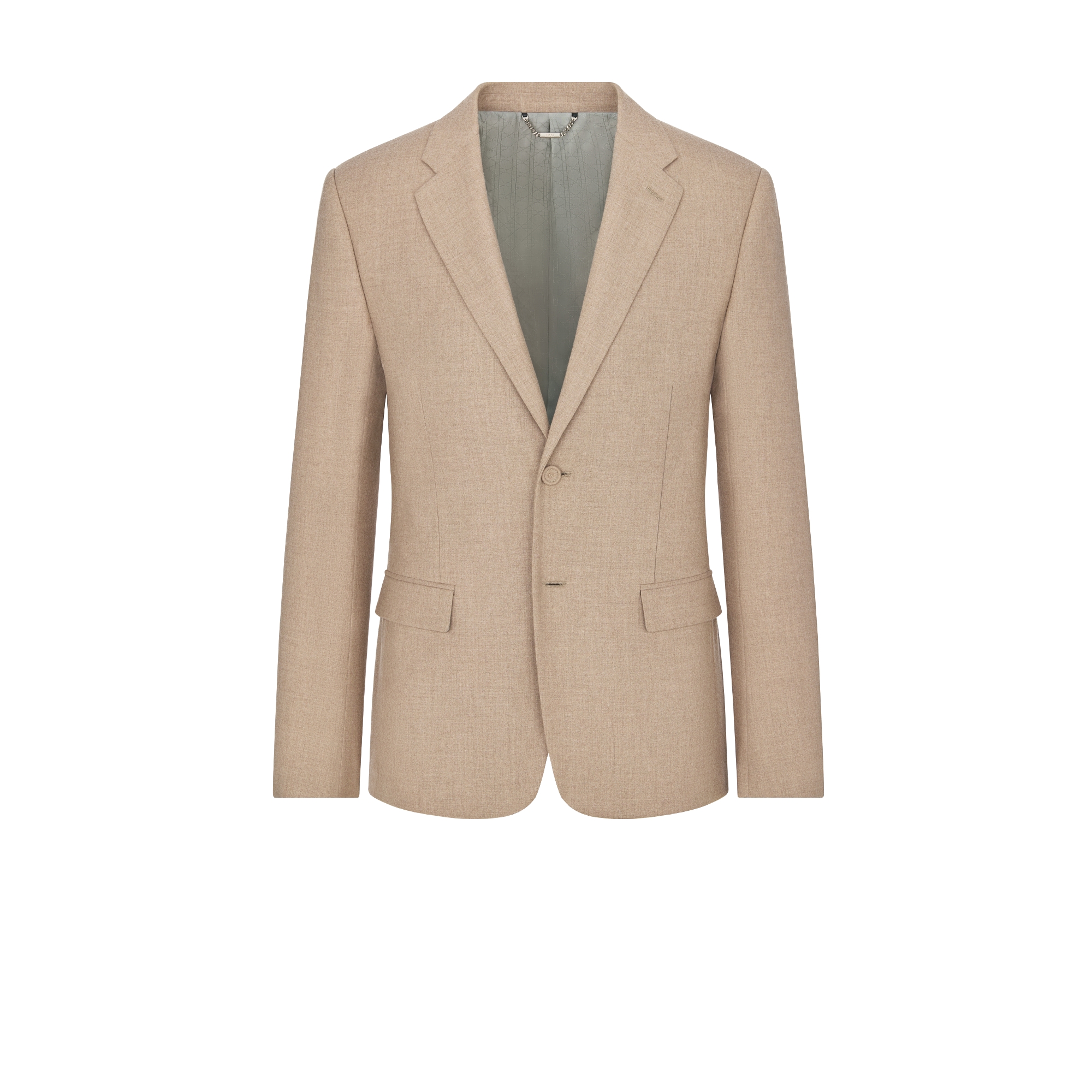 Dior Icons Jacket Beige Cashmere-Blend Flannel | DIOR
