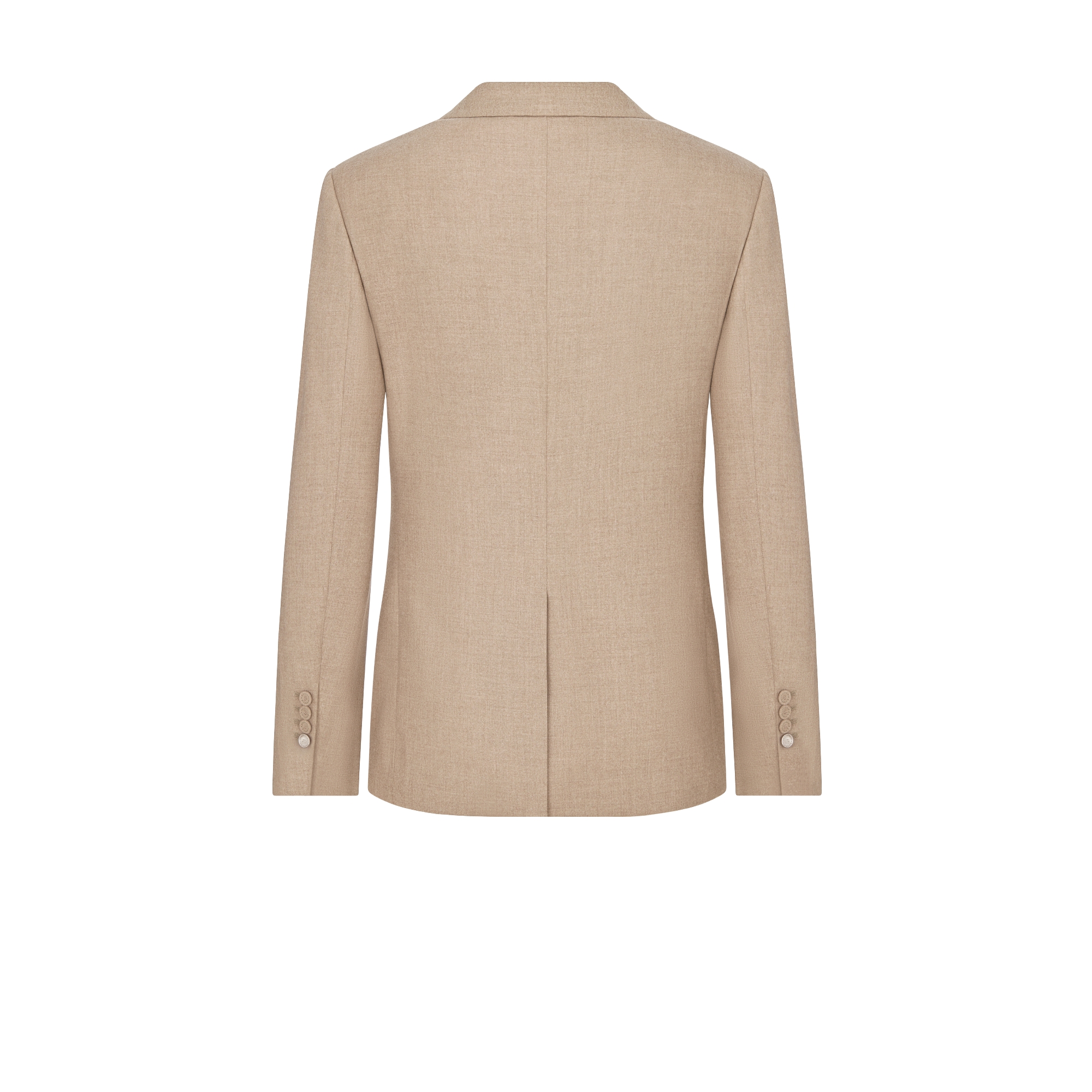 Dior Icons Jacket Beige Cashmere-Blend Flannel | DIOR