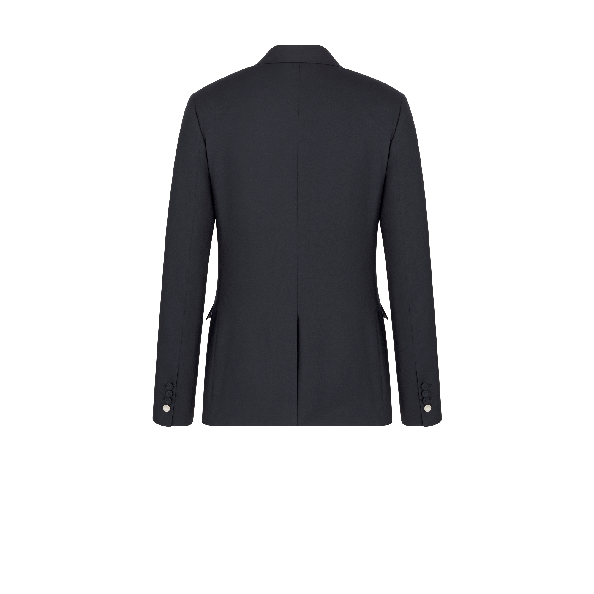 Dior Icons Jacket Blue Cashmere and Silk Twill | DIOR