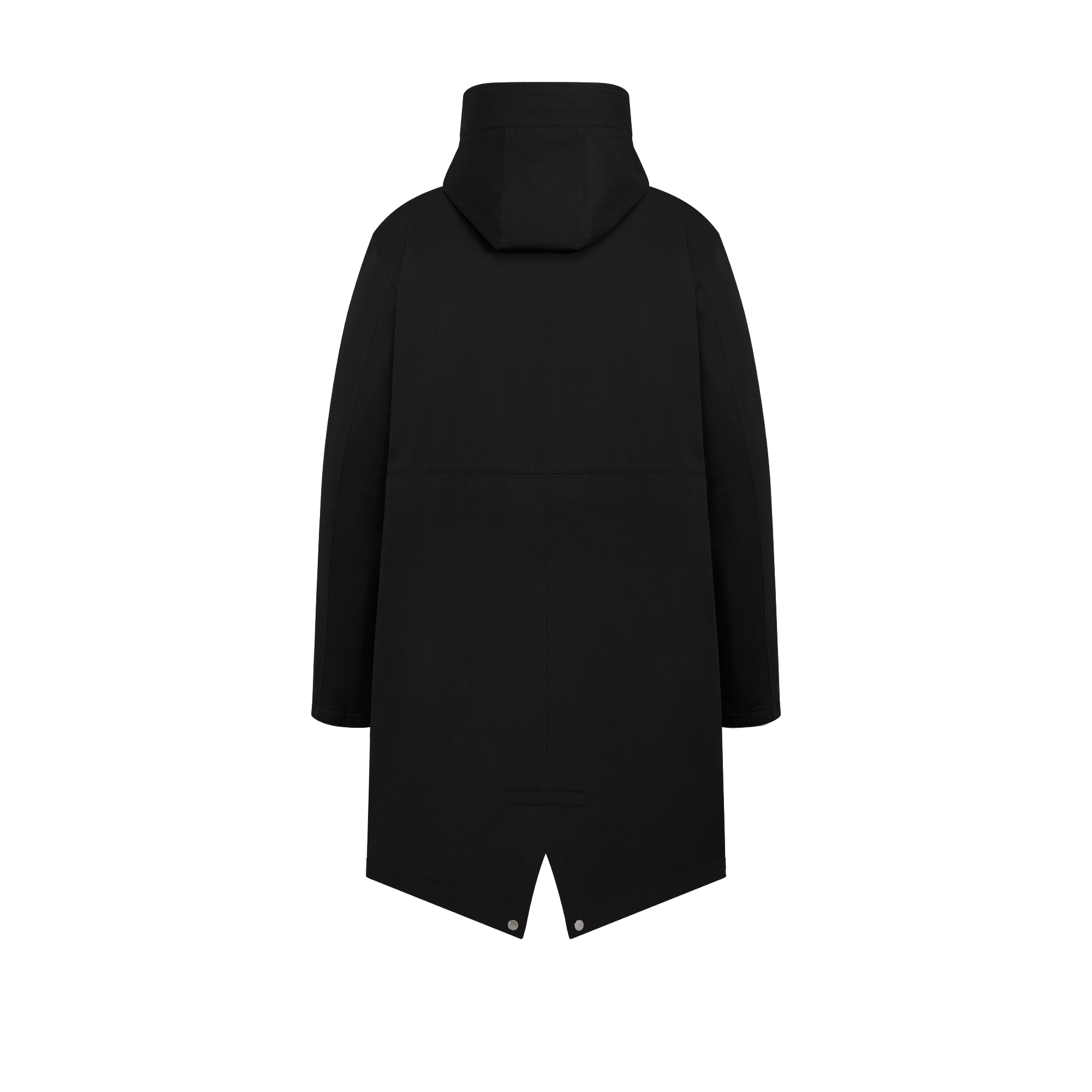CD Icon Parka Black Cotton Gabardine | DIOR