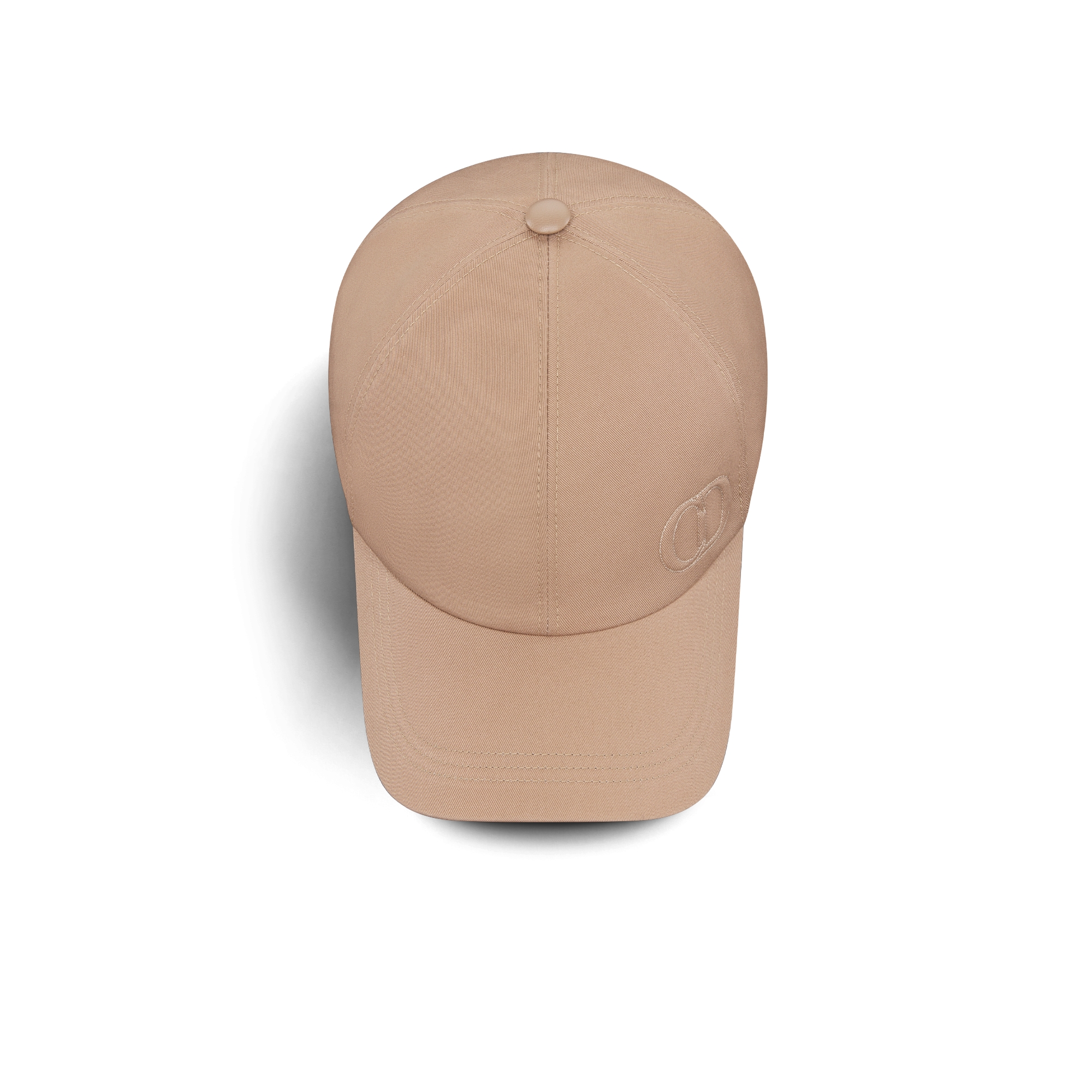 CD Icon Cap Beige Cotton Gabardine | DIOR
