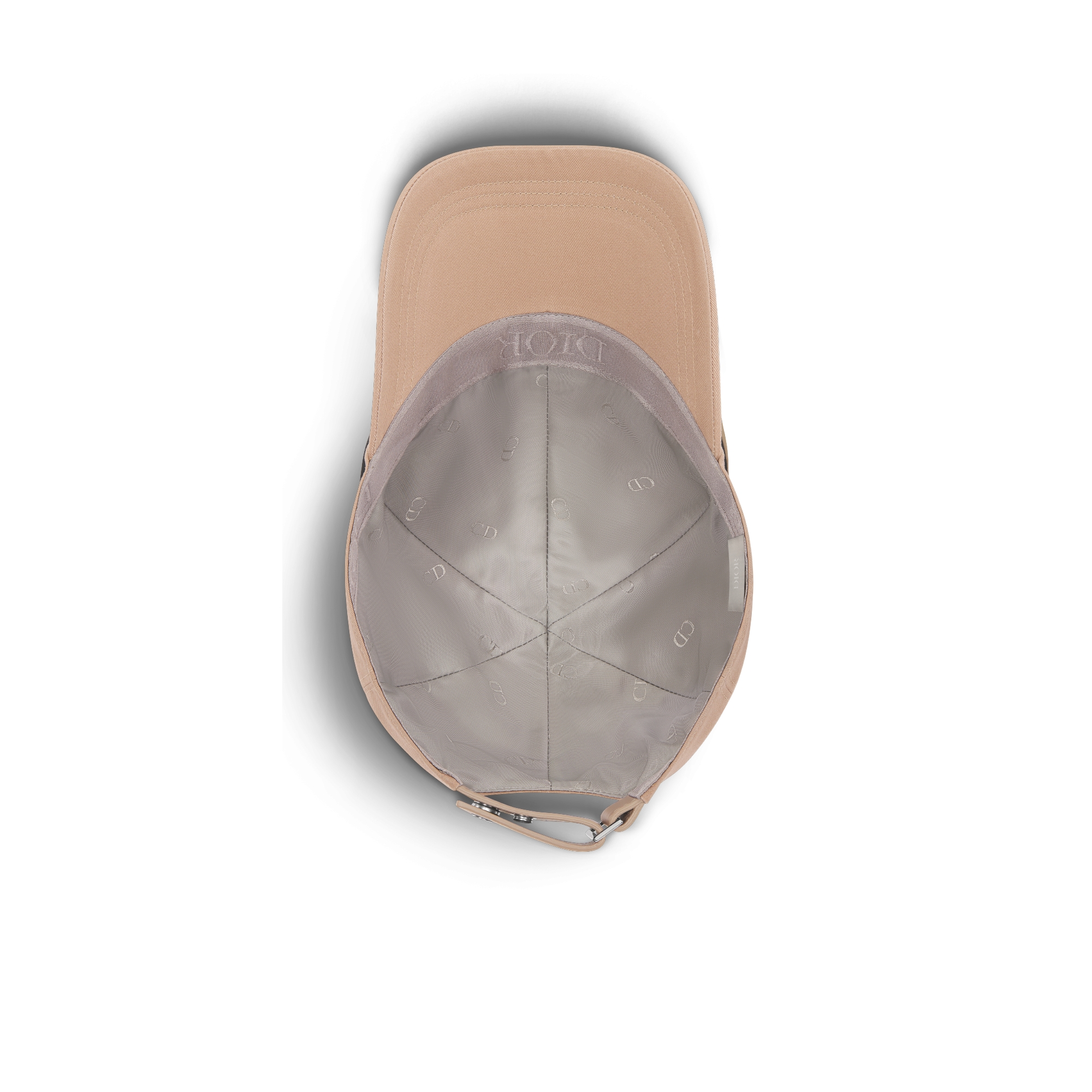 CD Icon Cap Beige Cotton Gabardine | DIOR