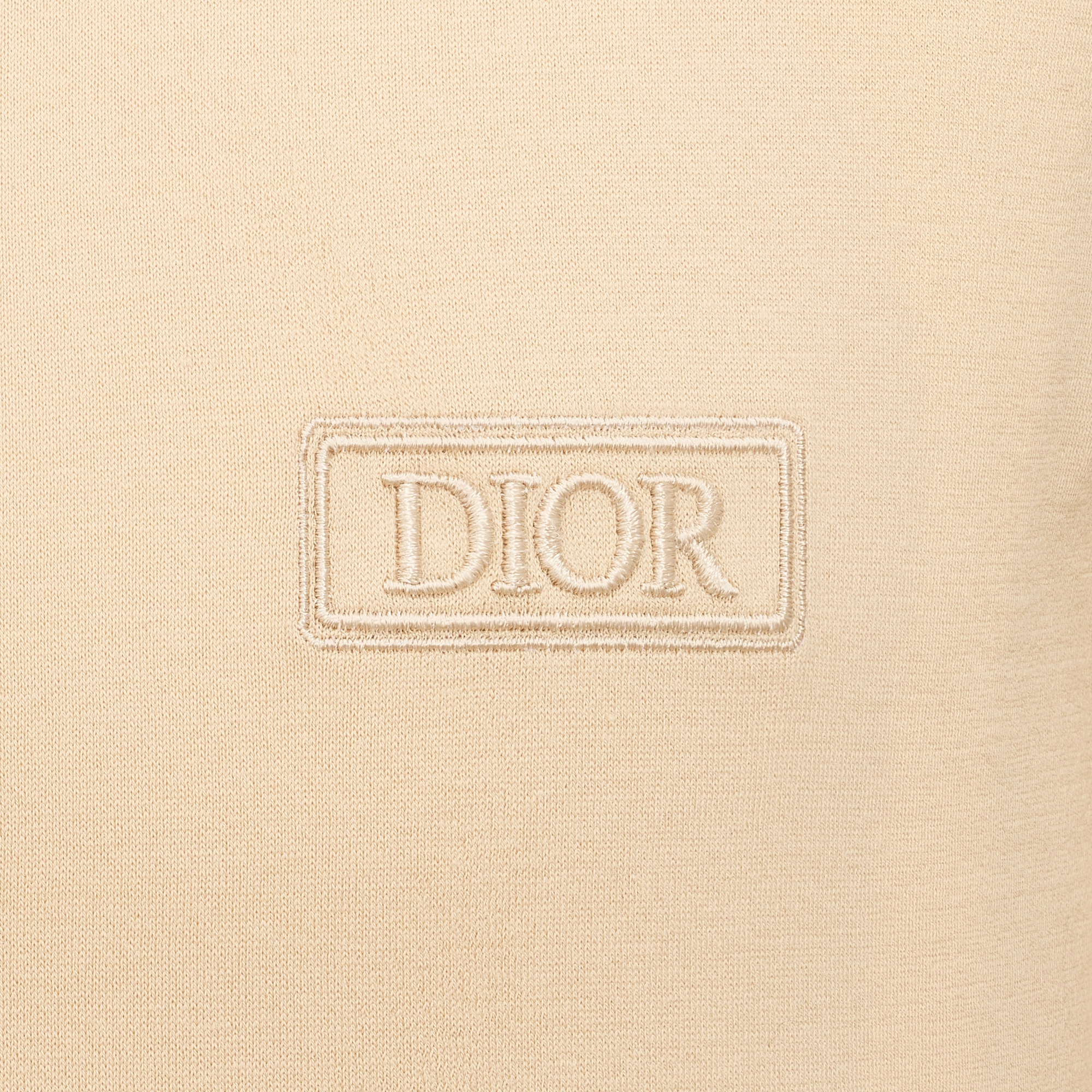 Dior Icons T-Shirt Beige Sea Island Cotton Jersey | DIOR