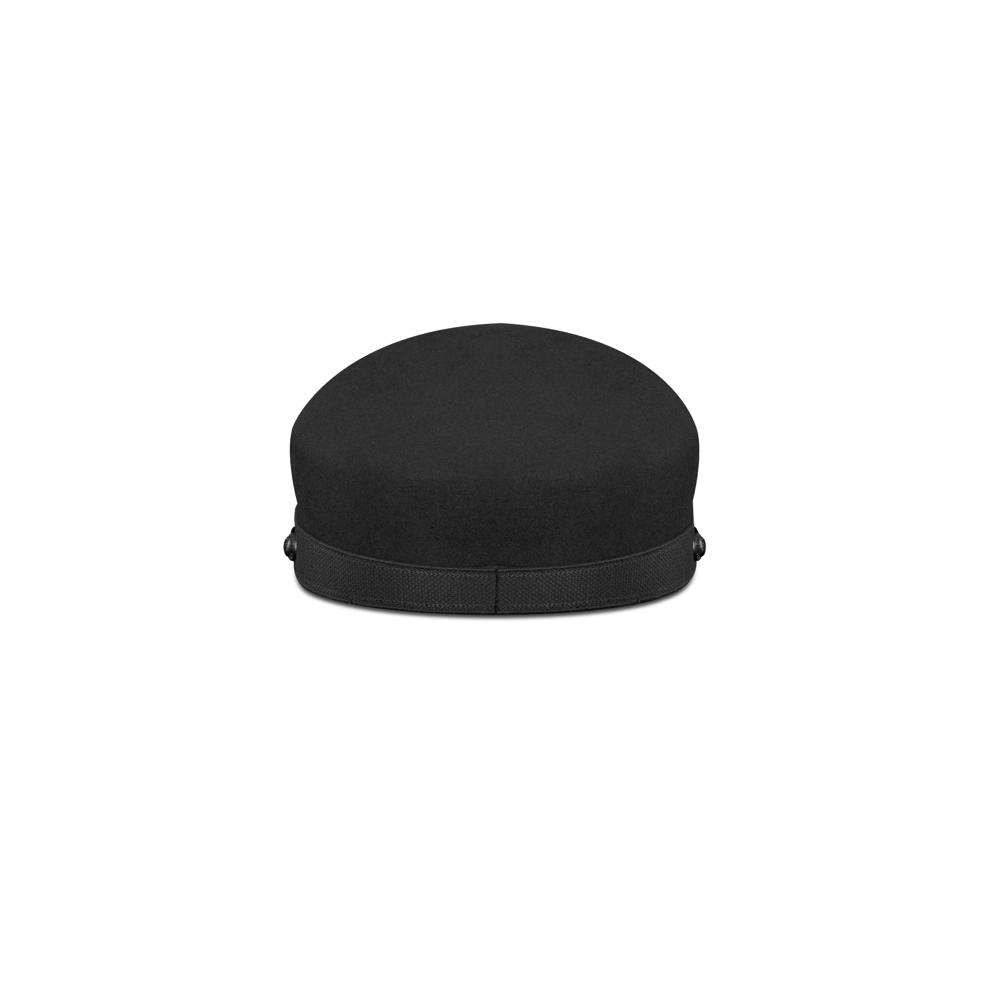 Dior Travel Cap Black Wool Felt | DIOR