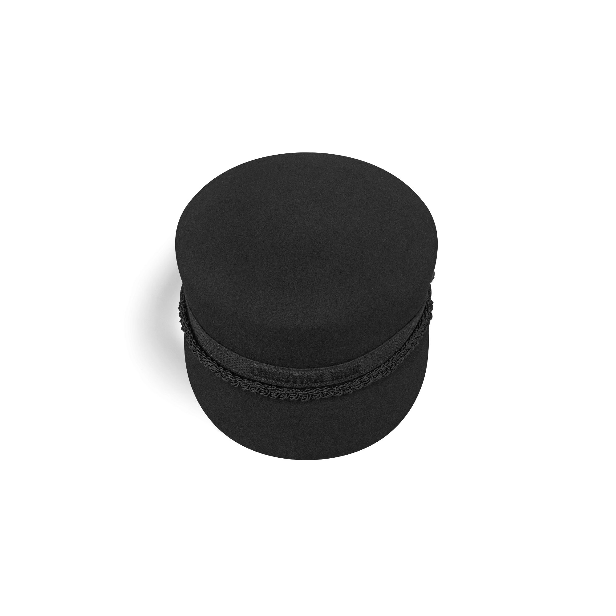 Dior Travel Cap Black Wool Felt | DIOR