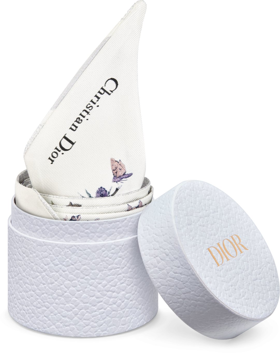 Dior 4 Saisons Hiver Mitzah Scarf White Multicolor Silk Twill | DIOR