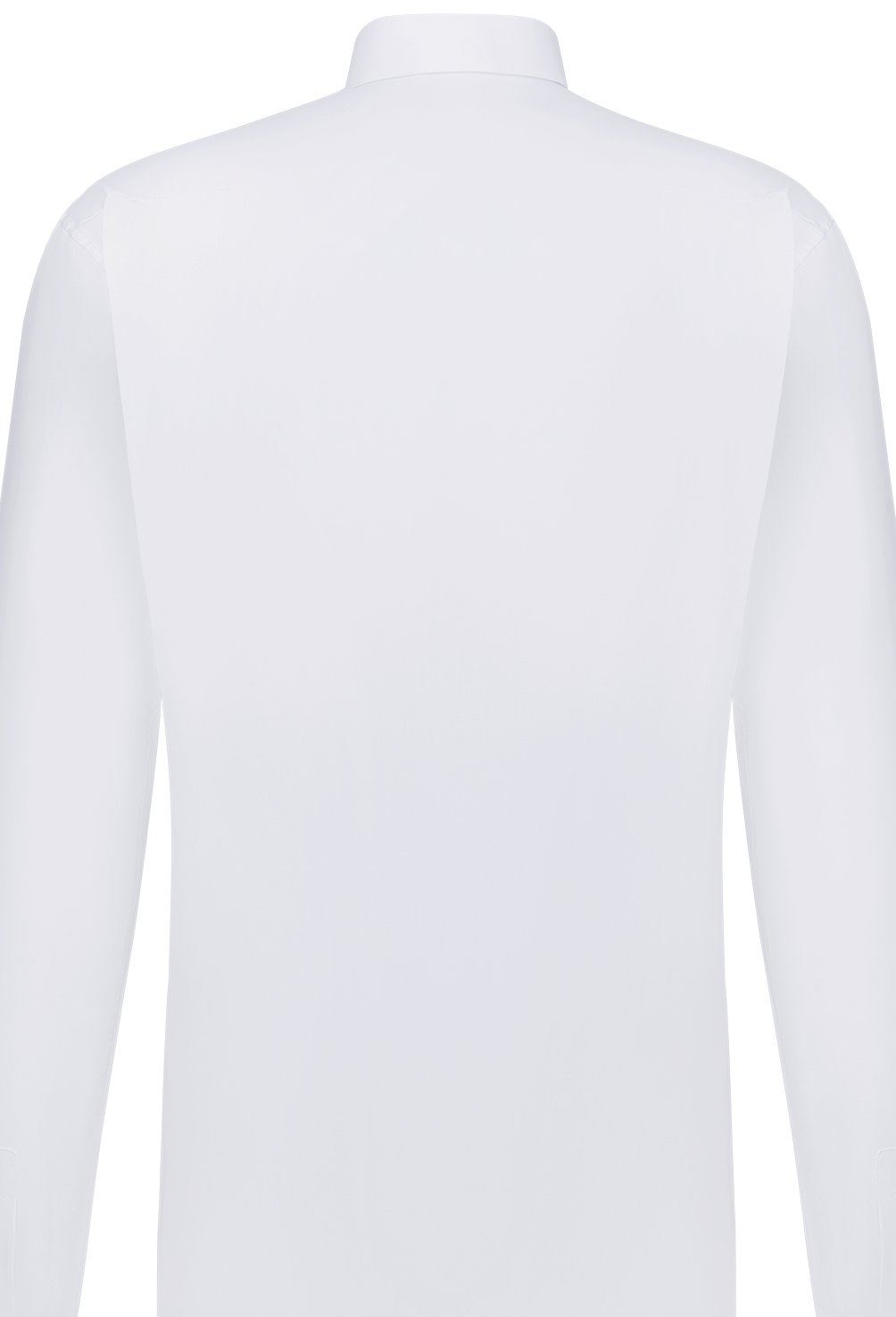 Overhemd met drukknopen Wit katoenpoplin | DIOR