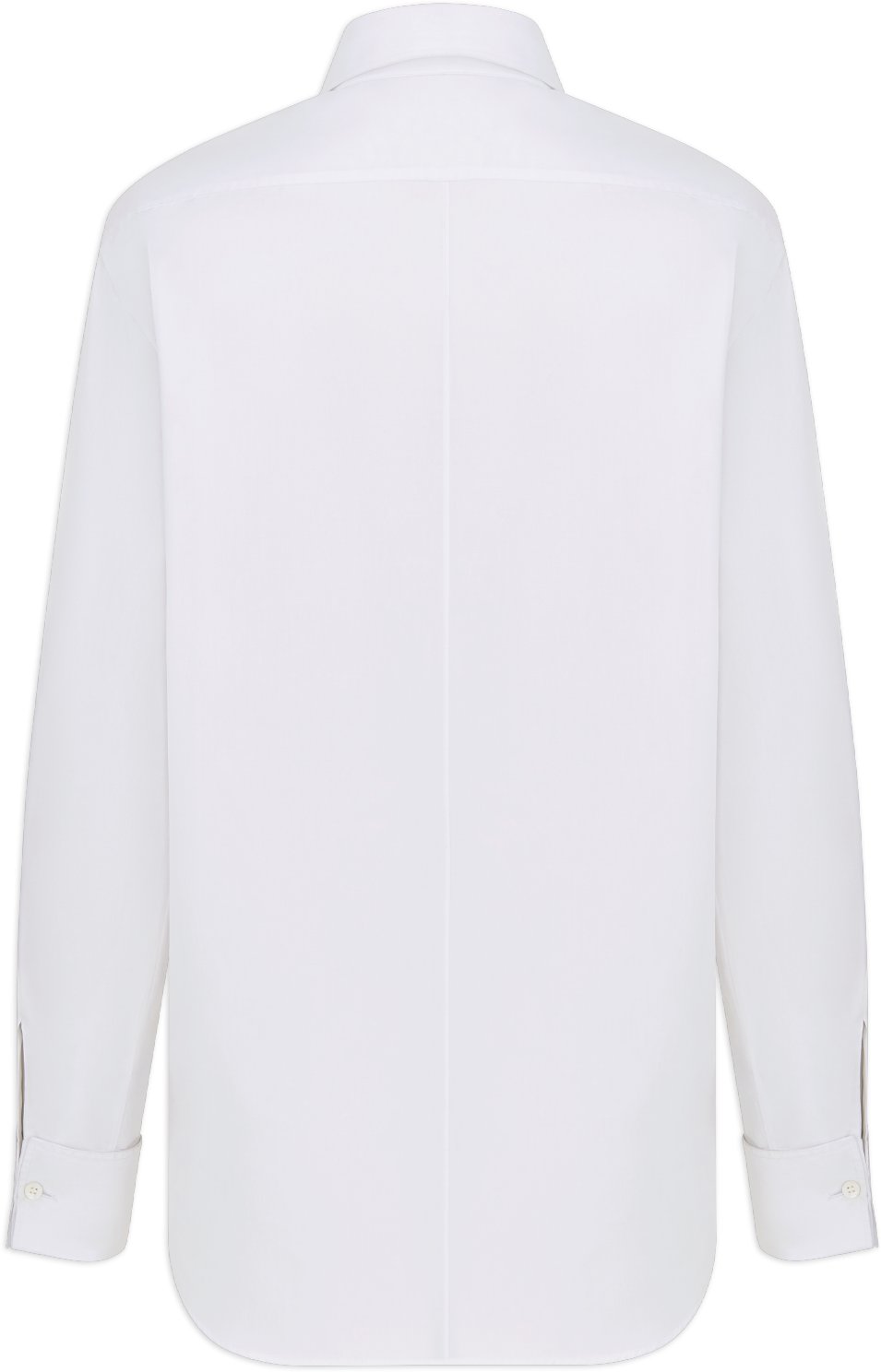 Blouse White Cotton Poplin | DIOR