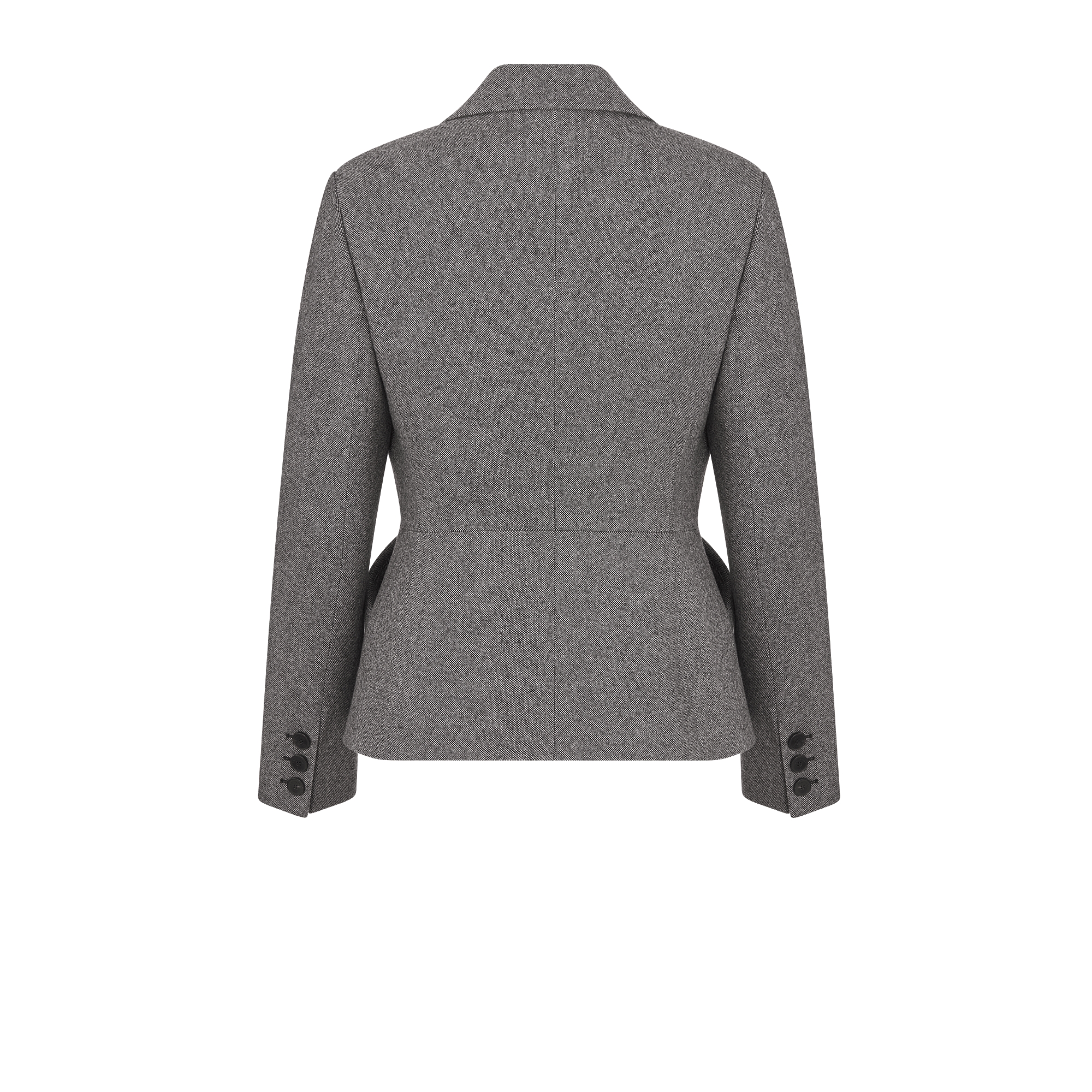 Marlène Jacket Gray Wool | DIOR