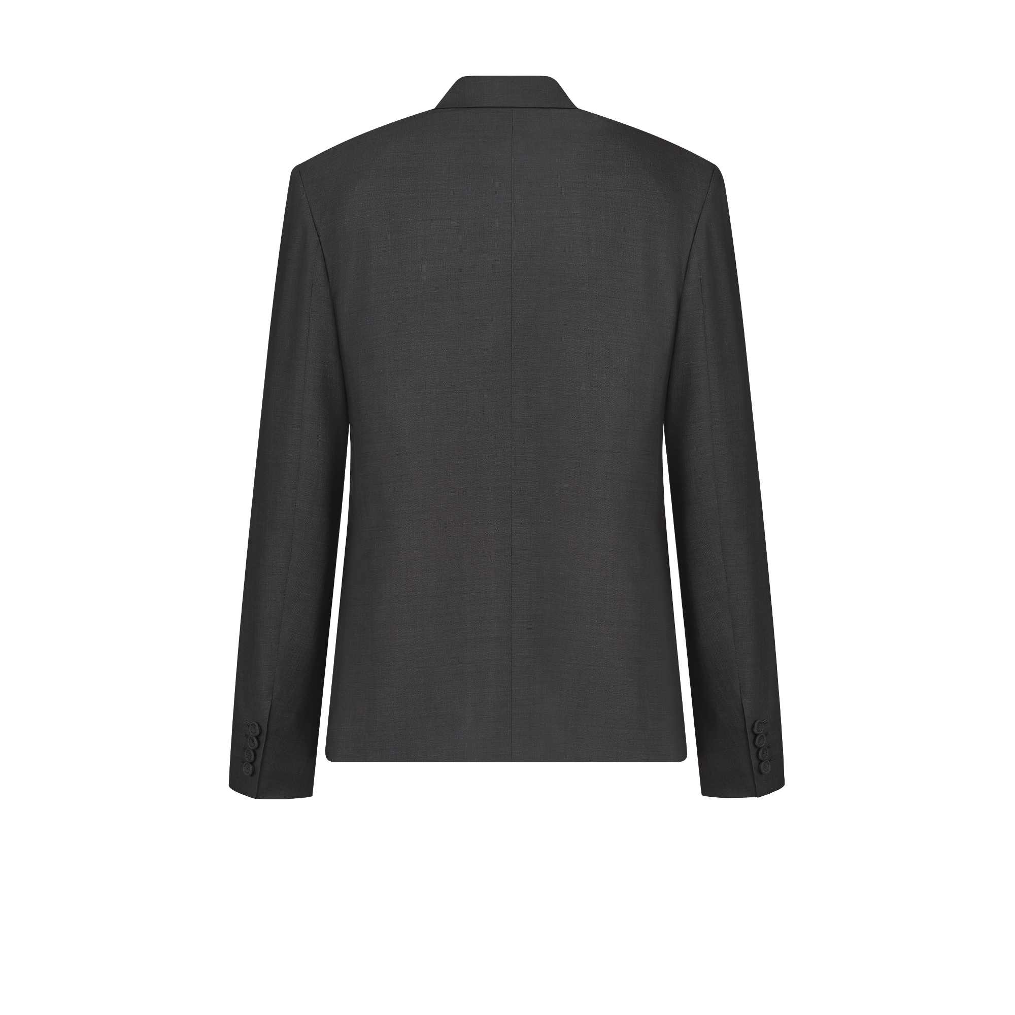 Classic Jacket Anthracite Gray Virgin Wool and Mohair | DIOR