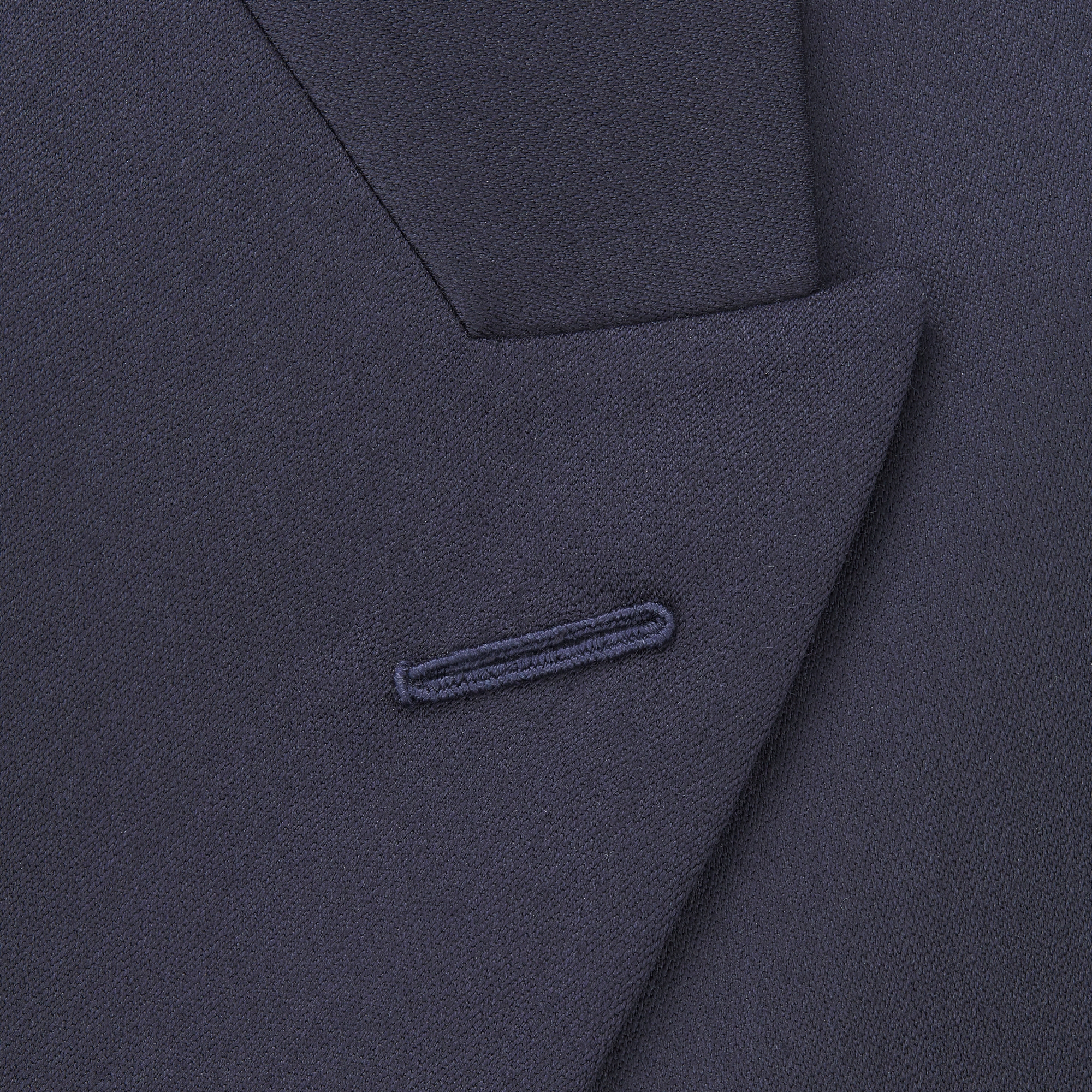 Bar Jacket with Oblique Closure Navy Blue Virgin Wool Twill | DIOR