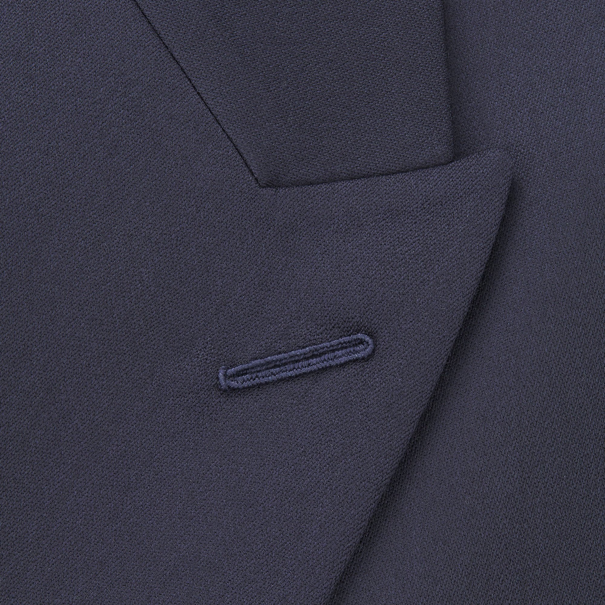 Bar Jacket with Oblique Closure Navy Blue Virgin Wool Twill | DIOR