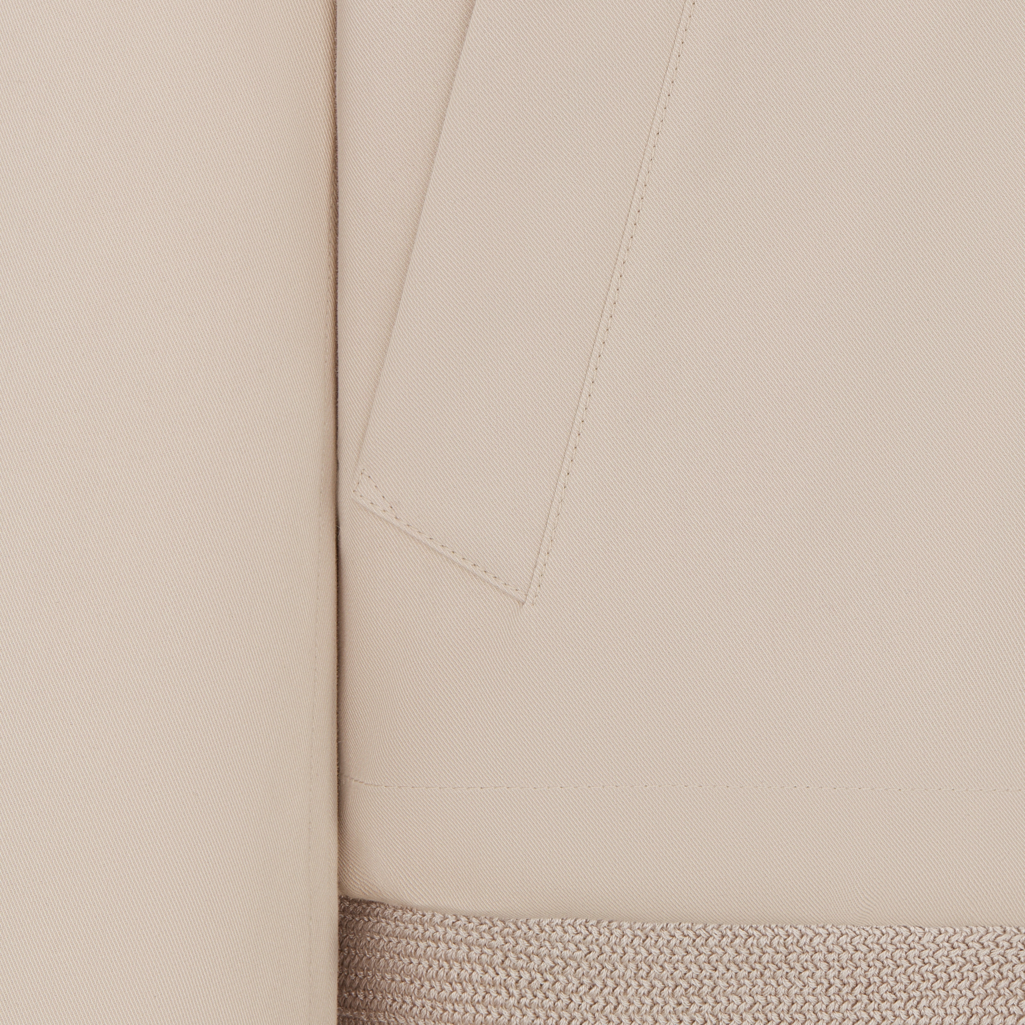 Christian Dior Couture Reversible Jacket Beige Cotton-Blend Twill | DIOR