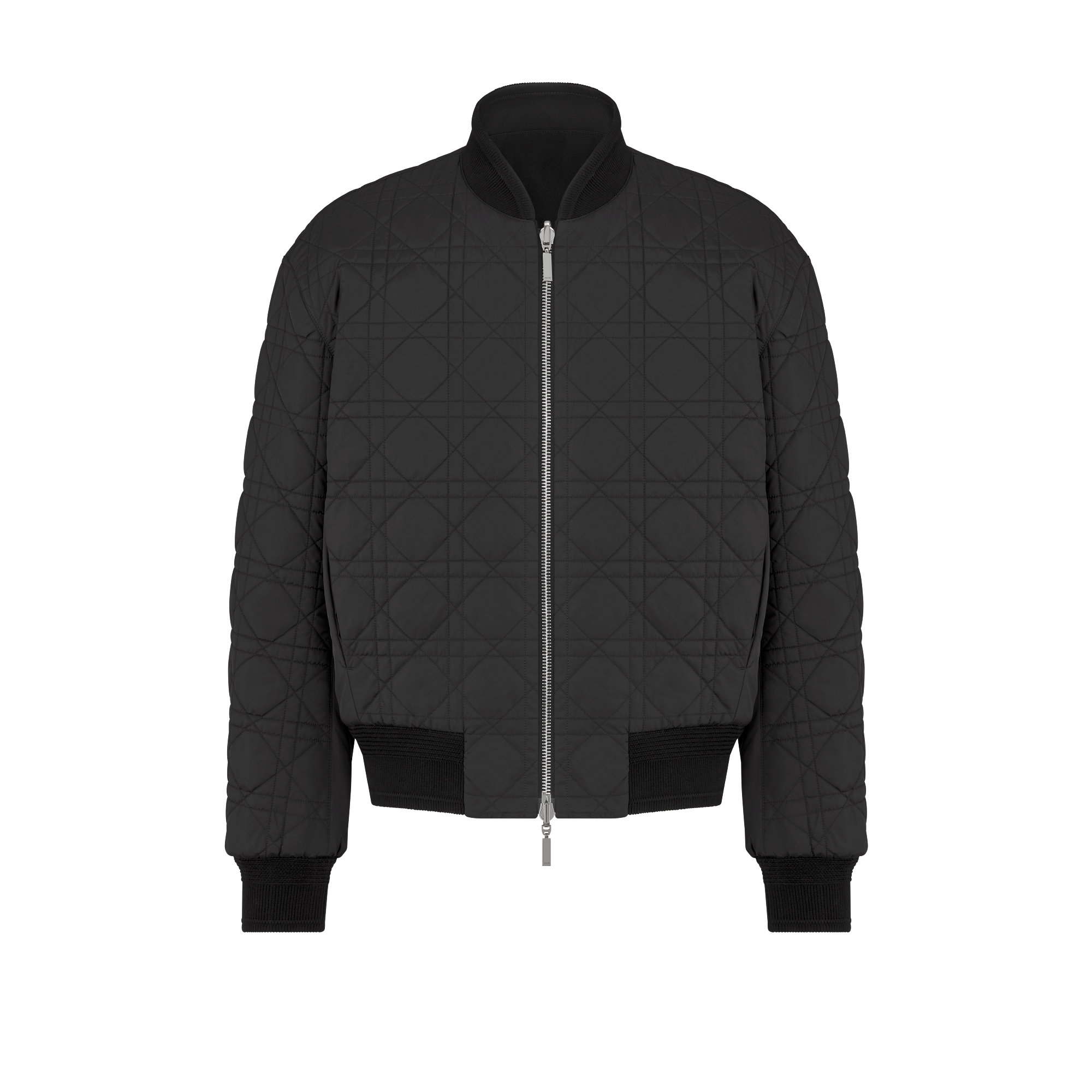 Christian Dior Couture 리버서블 재킷 블랙 코튼 블렌드 트윌 | DIOR