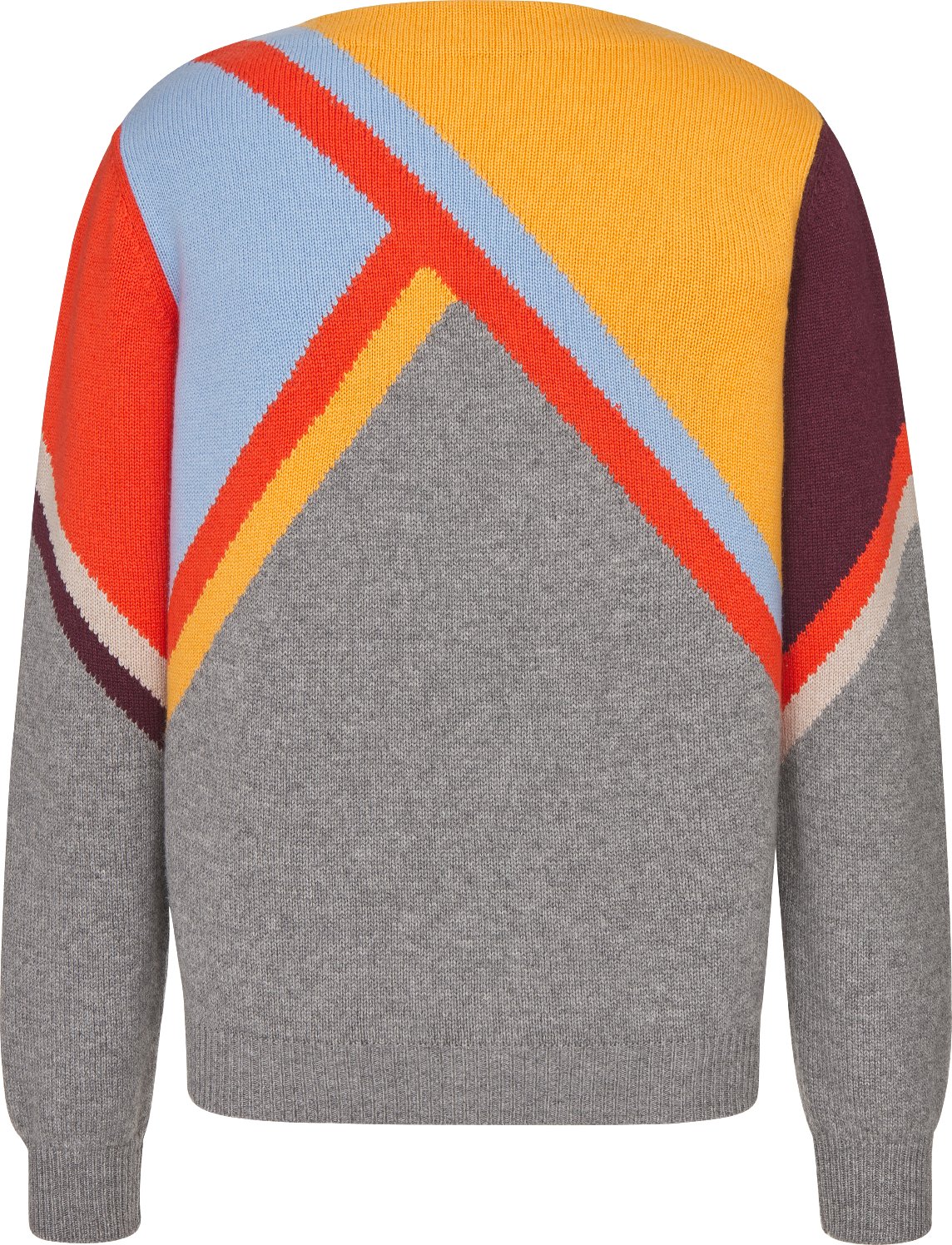 Pull Intarsia de cachemire multicolore | DIOR