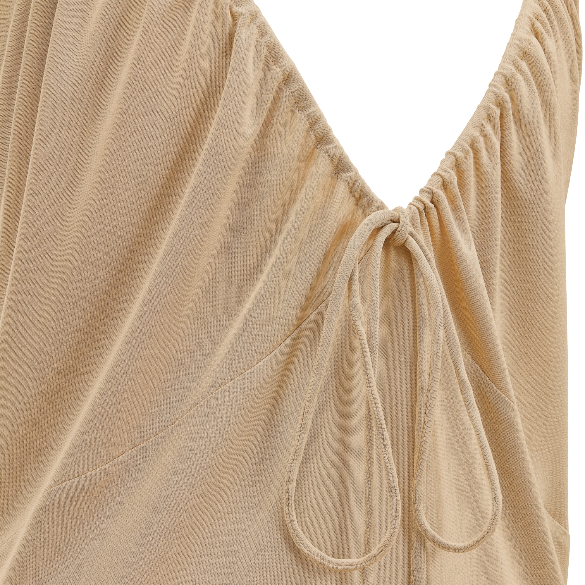 Long Dress Beige Technical Jersey | DIOR