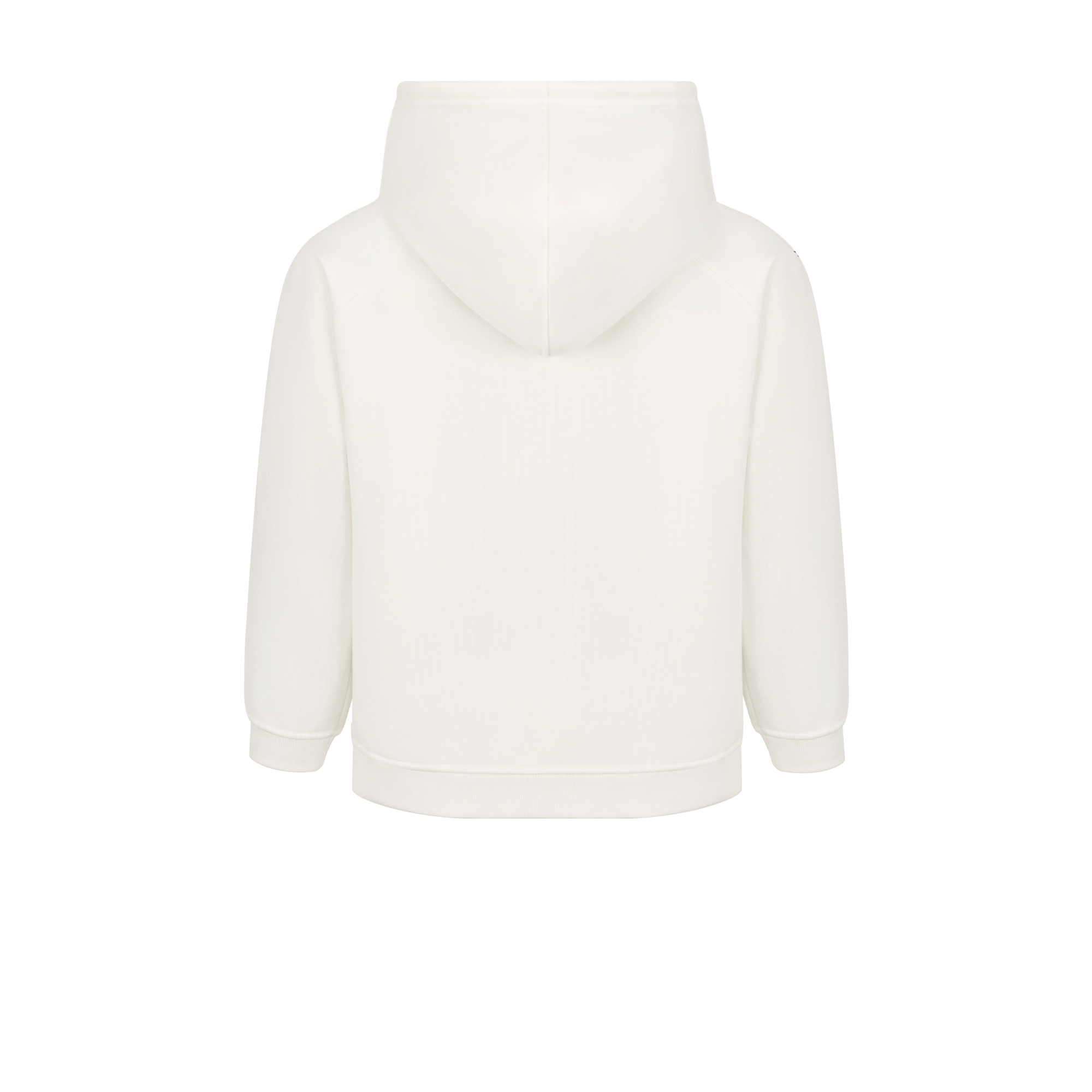 Sweatshirt court à capuche Dior Vibe Molleton de coton blanc à motif ...