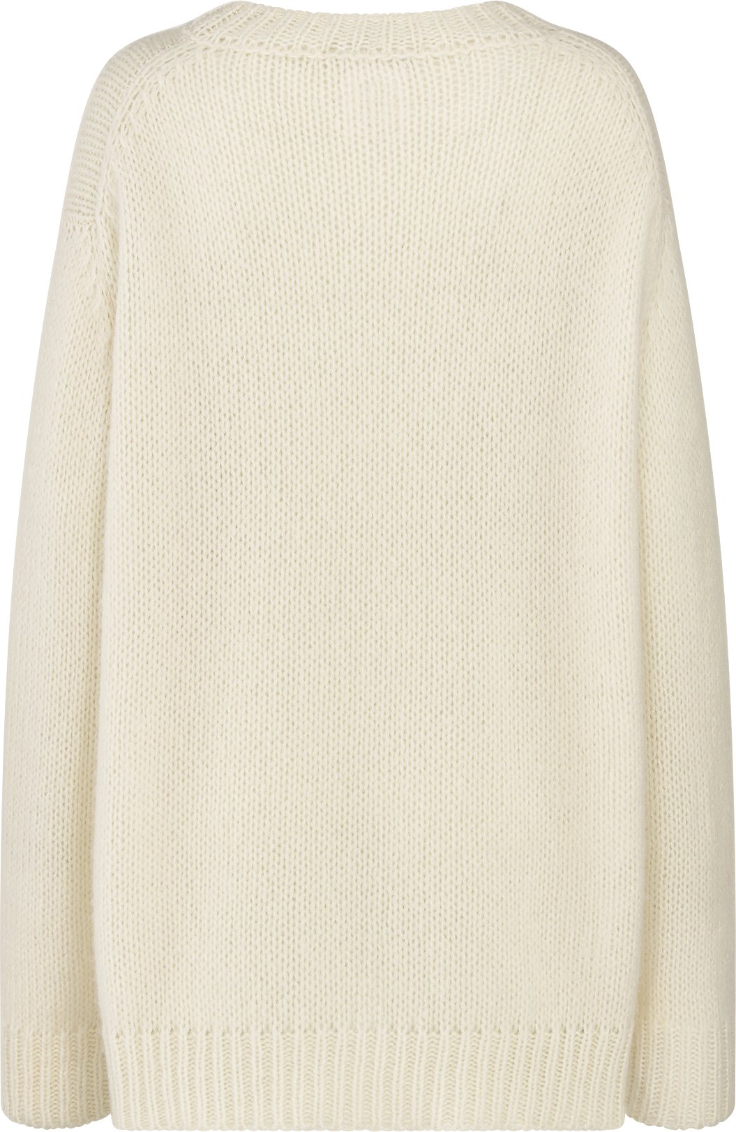 Long Sweater Ecru Cashmere and Silk Knit with Black Miss Dior Graffiti ...