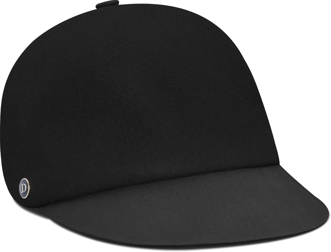 Dior City Cap Black Wool Felt | DIOR