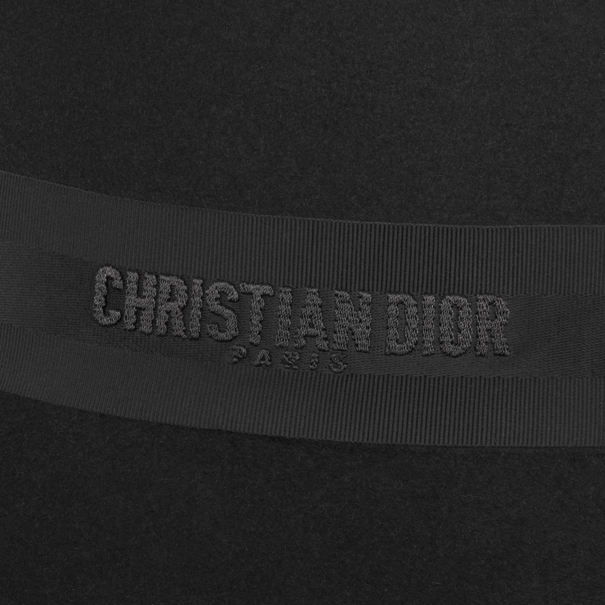 Diorunway Fedora Black Rabbit Felt | DIOR