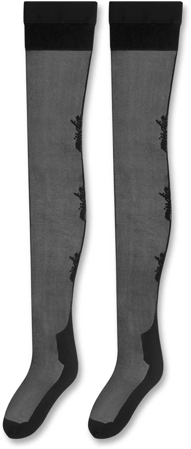 Miss Dior Stay-Up Thigh Highs Sheer Black Voile | DIOR