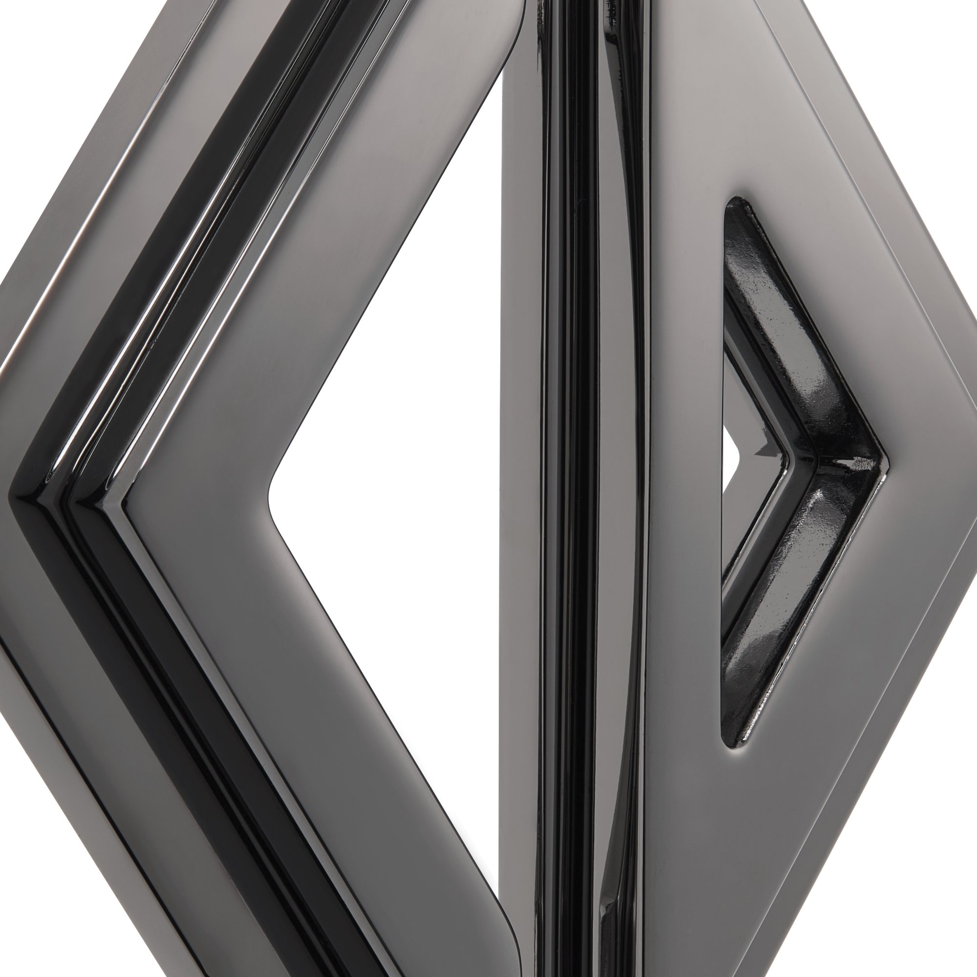 CD Diamond Belt Buckle Ruthenium-Finish Brass, 40 MM | DIOR