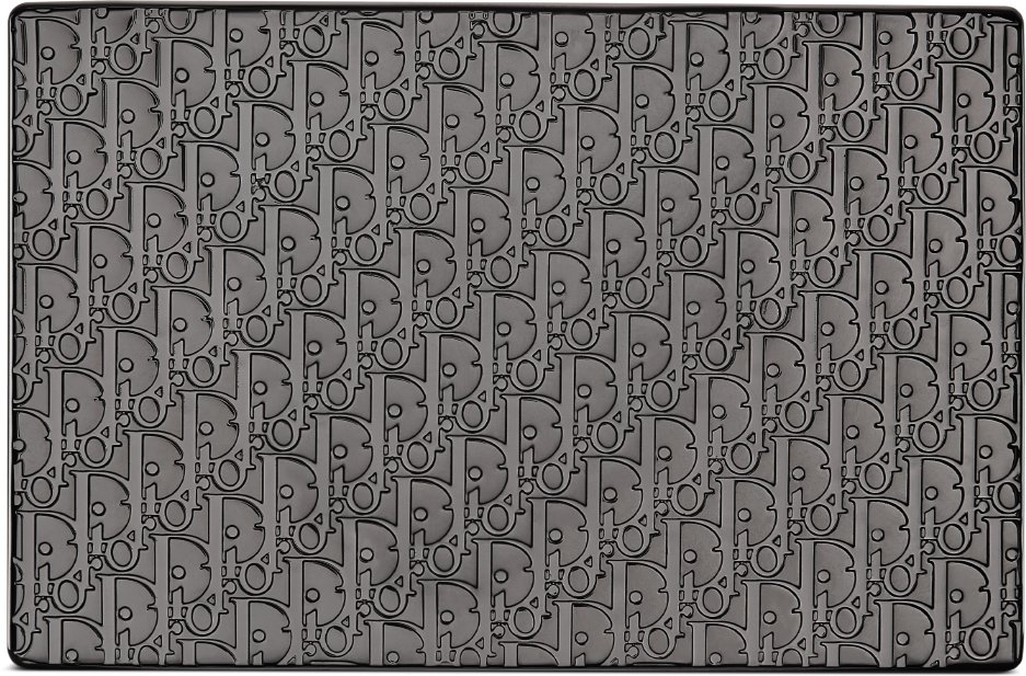 Belt Buckle Dior Oblique Ruthenium-Finish Brass, 35 MM | DIOR