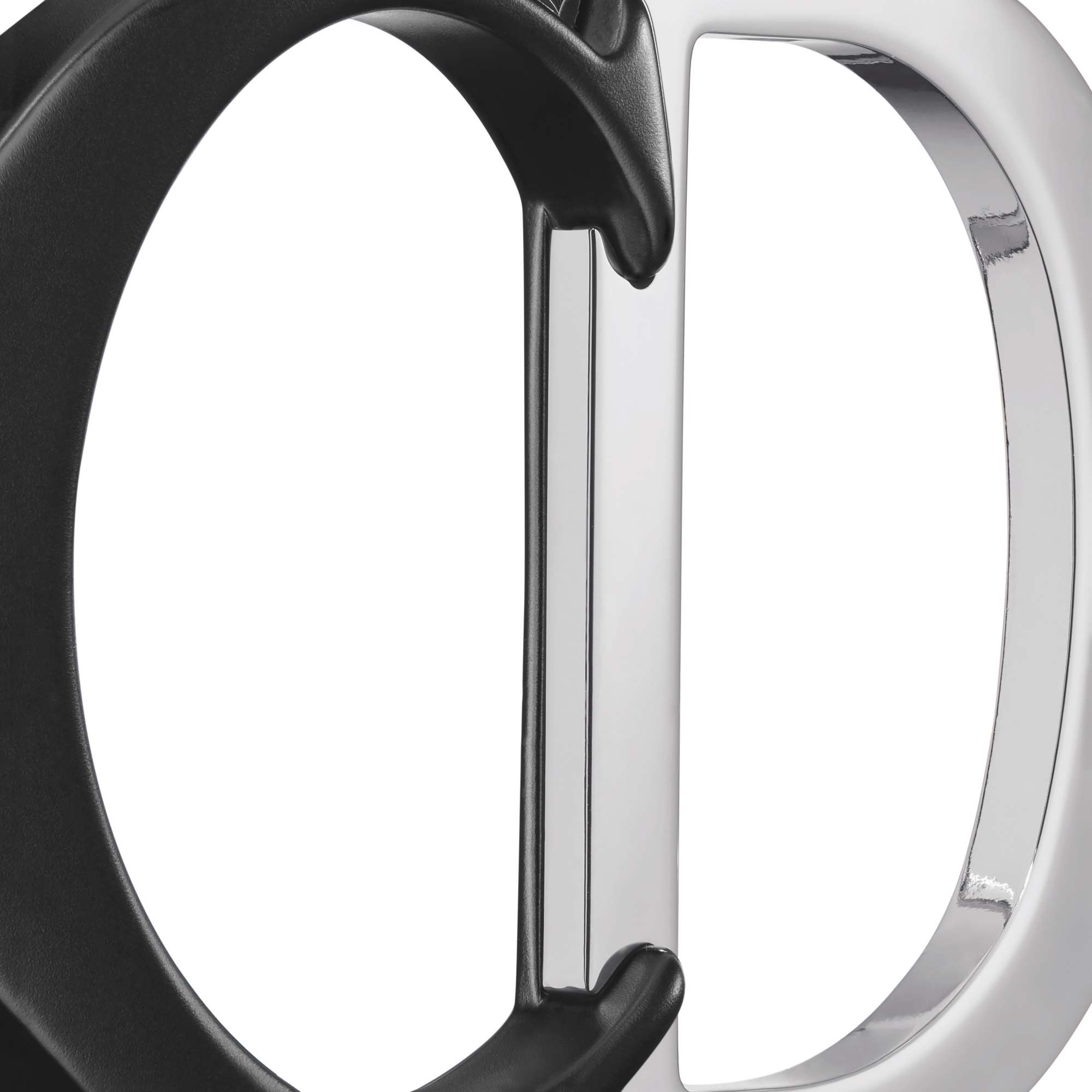 Boucle de ceinture CD Icon Laiton finition laquée mate noire et ...