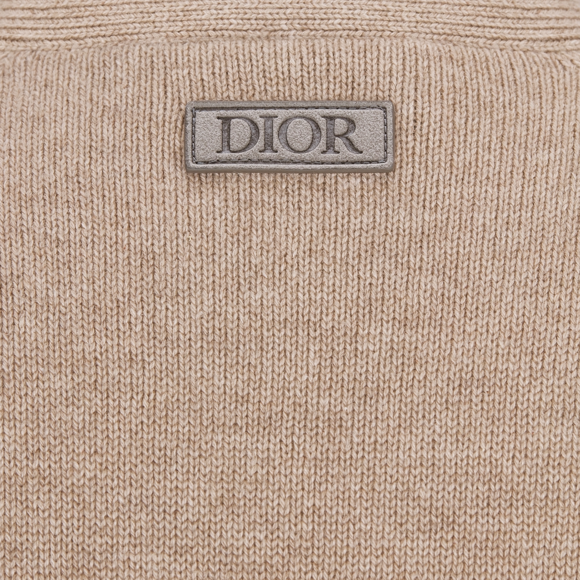 Chaleco de punto Dior Icons Punto de cachemira beige | DIOR