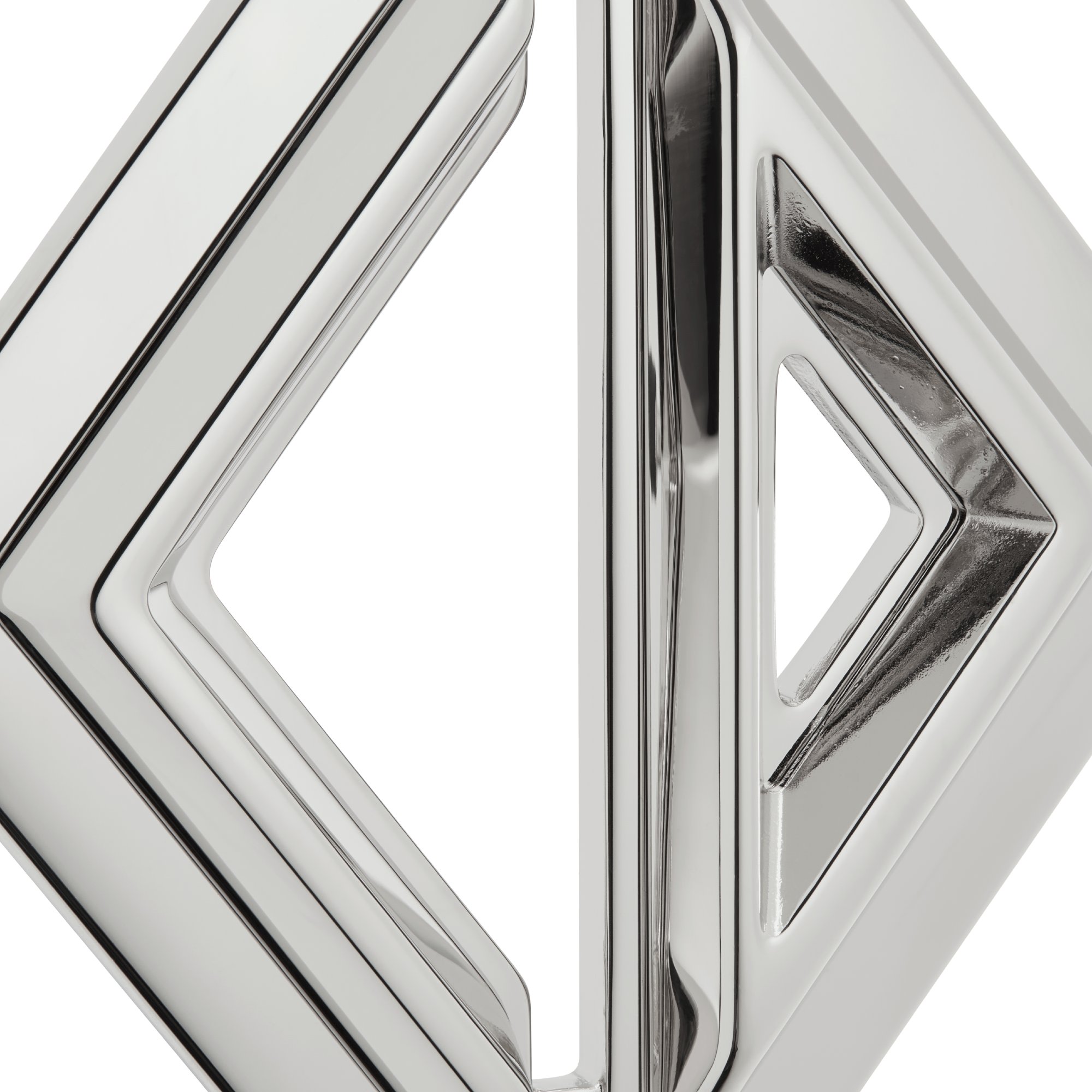 CD Diamond Belt Buckle Palladium-Finish Brass, 40 MM | DIOR