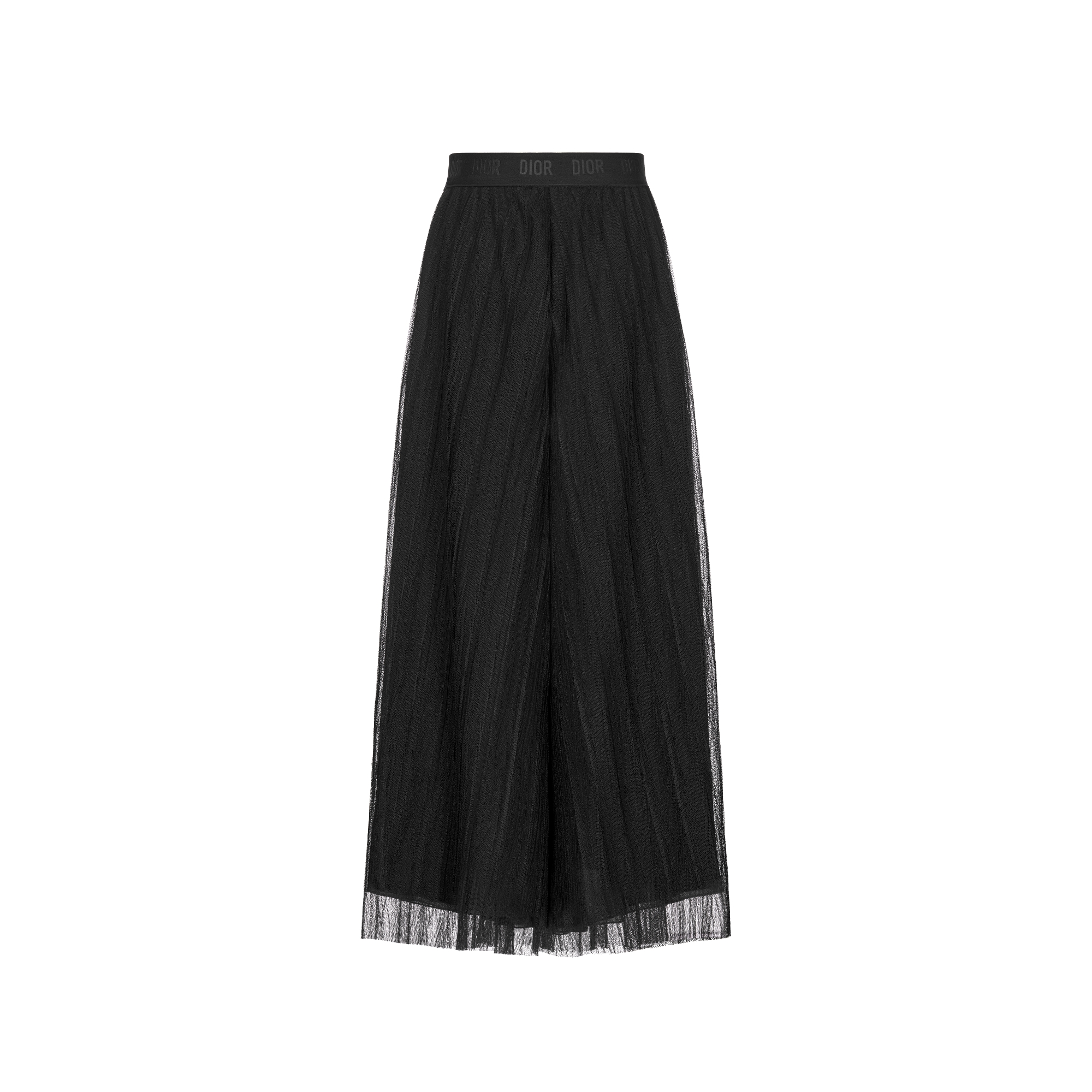 Wide-Leg Pants Black Tulle | DIOR