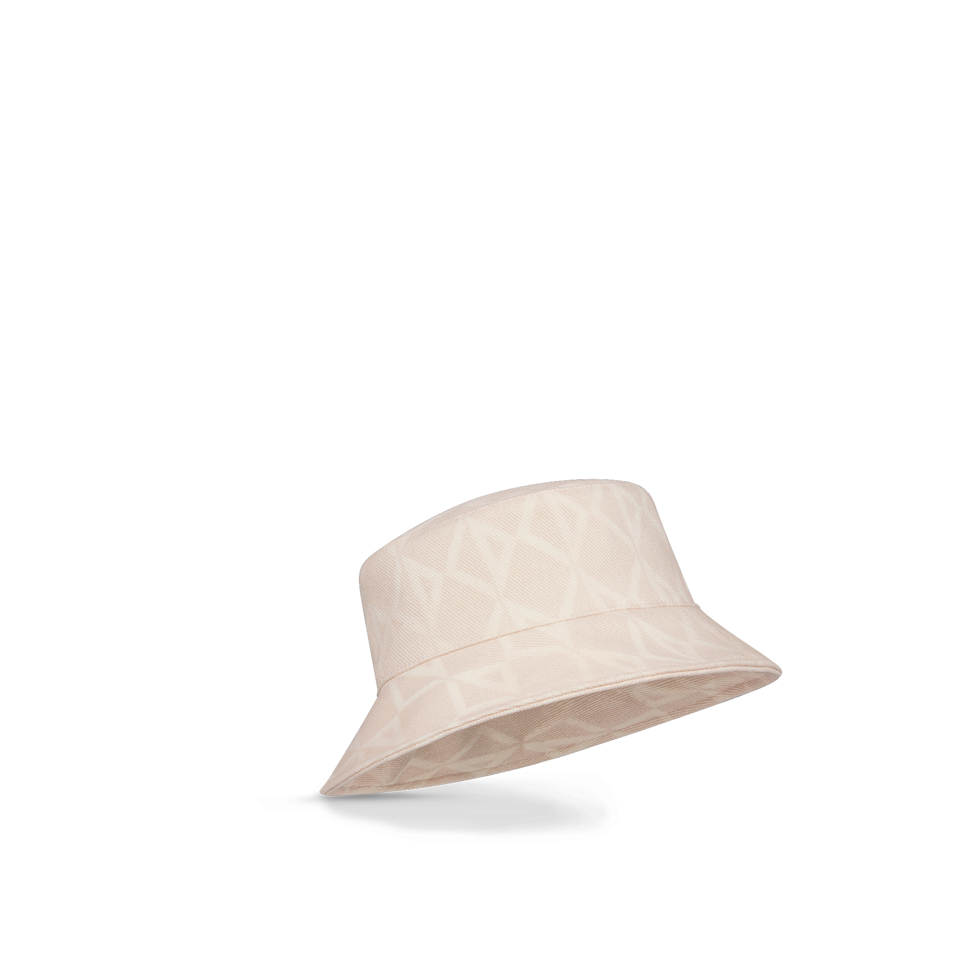 Baby Bucket Hat CD Diamond Pale Pink Cotton Gabardine | DIOR