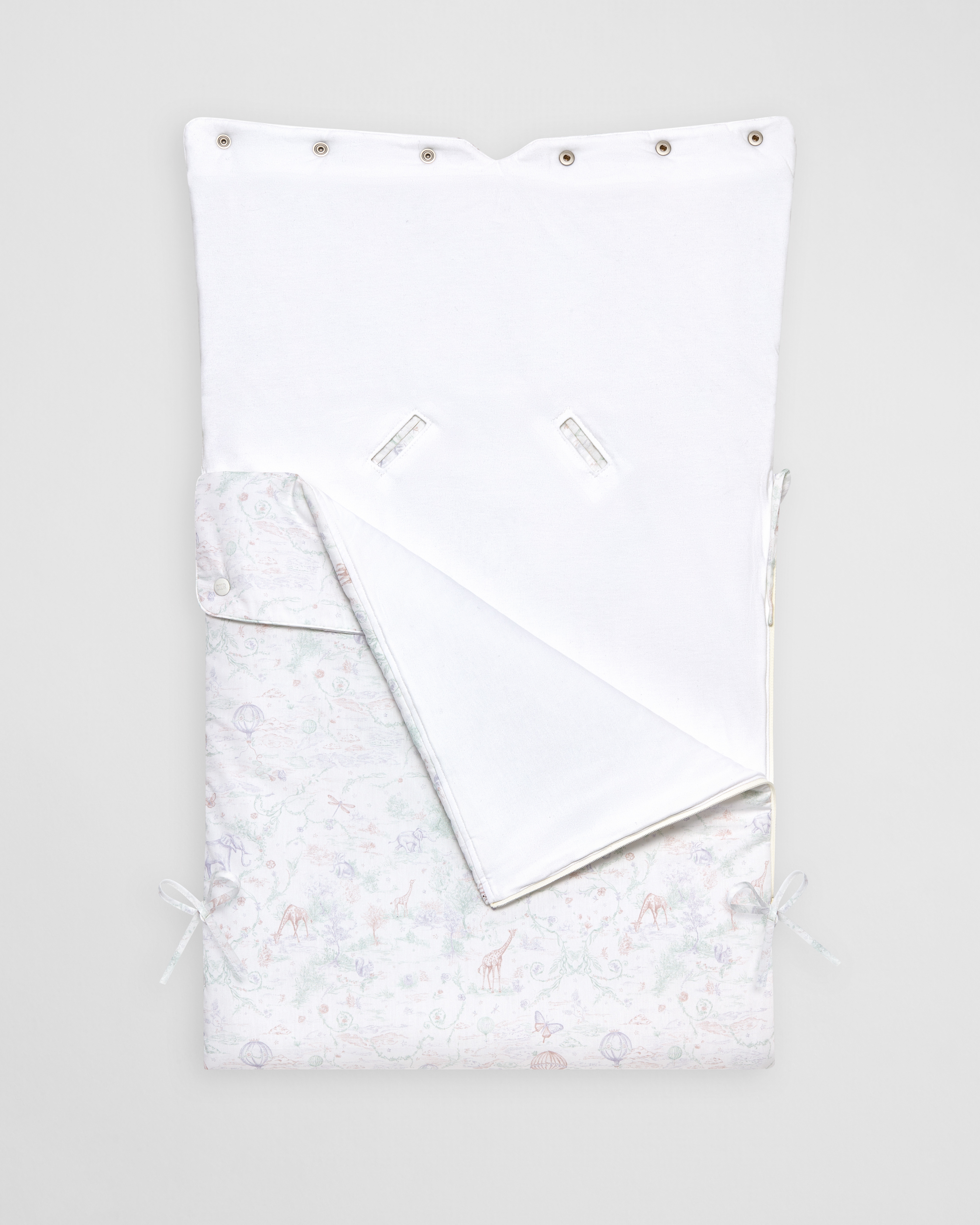 Sleeping Bag Ivory Toile de Jouy Pastel Cotton Poplin | DIOR
