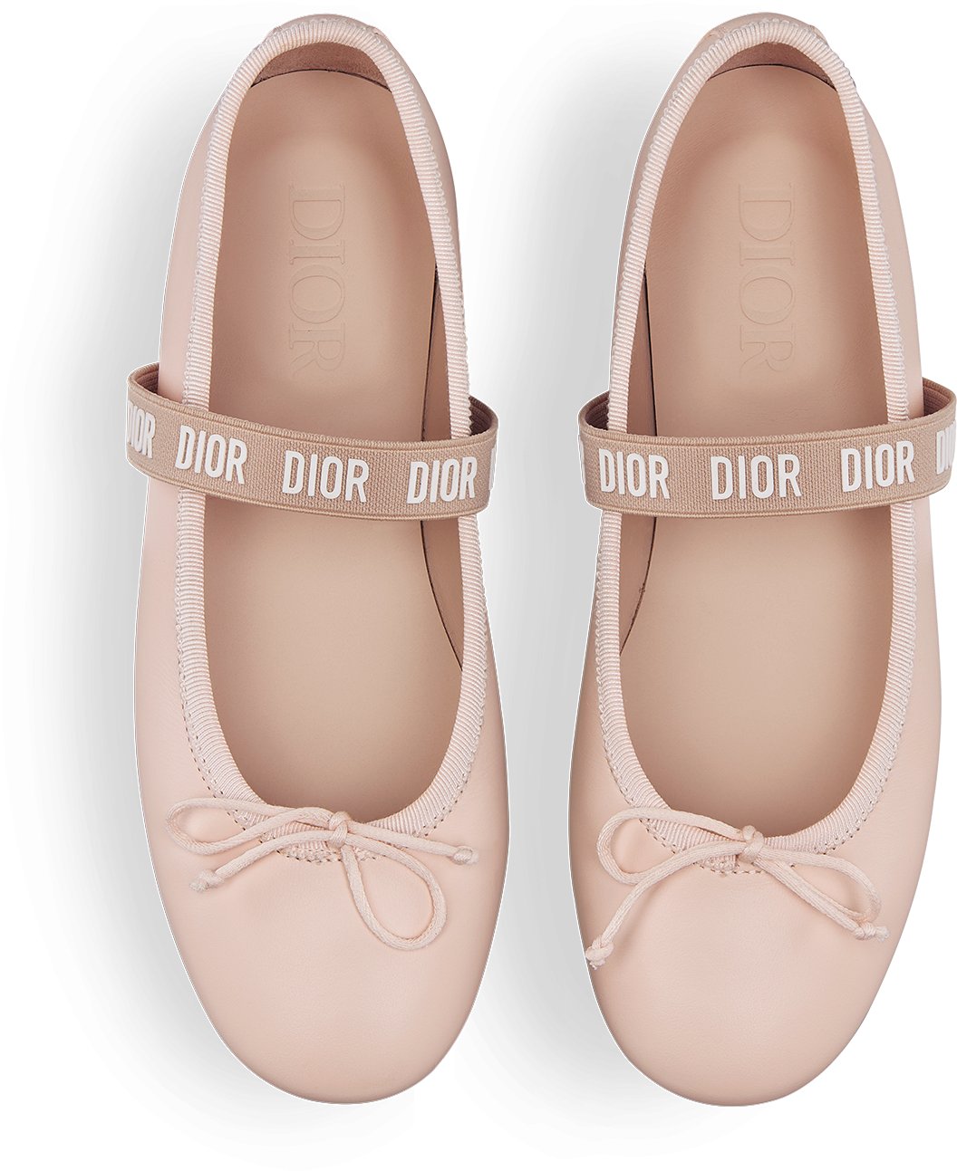 Bailarinas Dior Kids Piel de becerro rosa palo | DIOR
